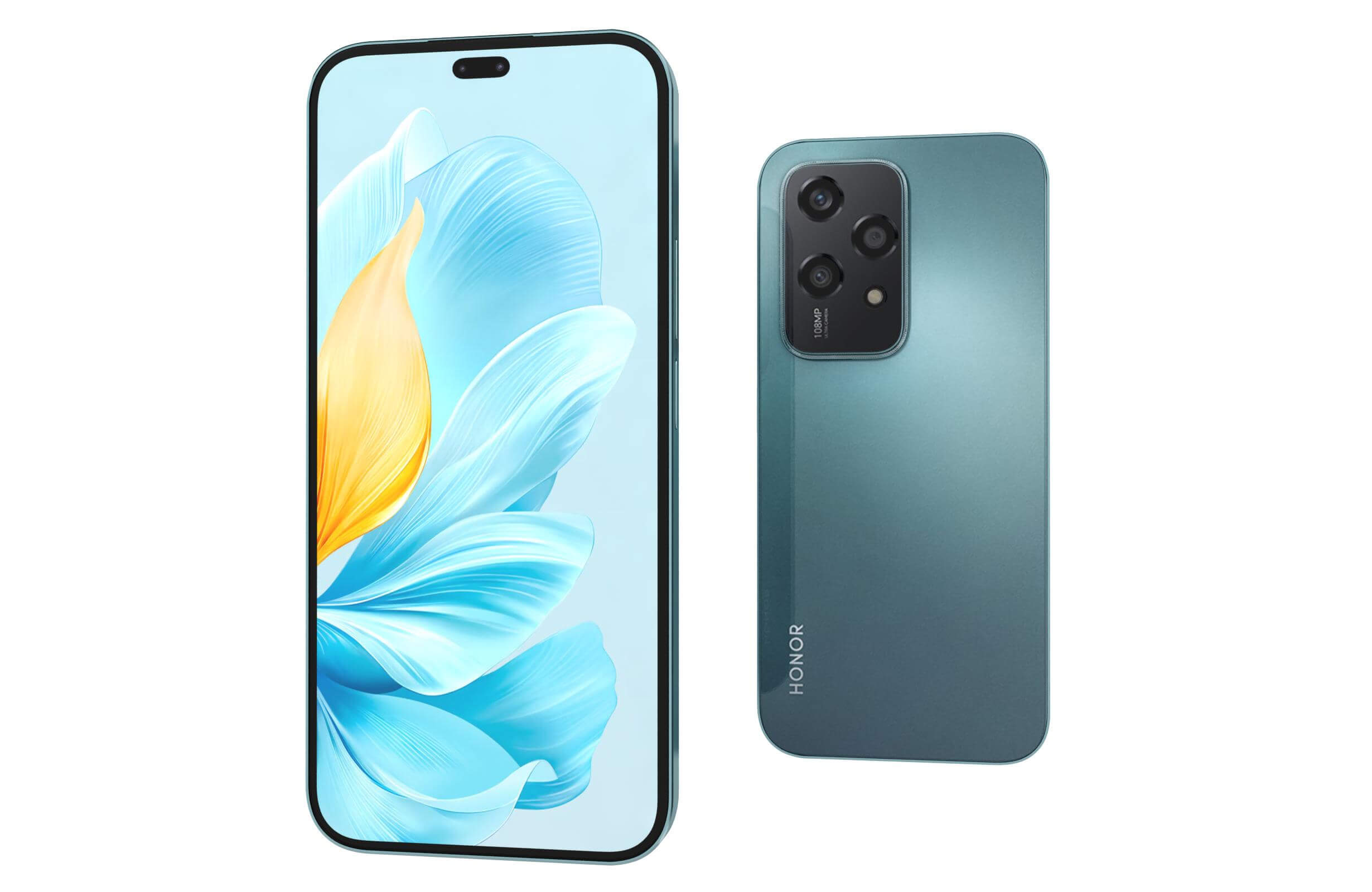 Honor 200 Lite Cyan Lake - 3D Model by Rever_Art