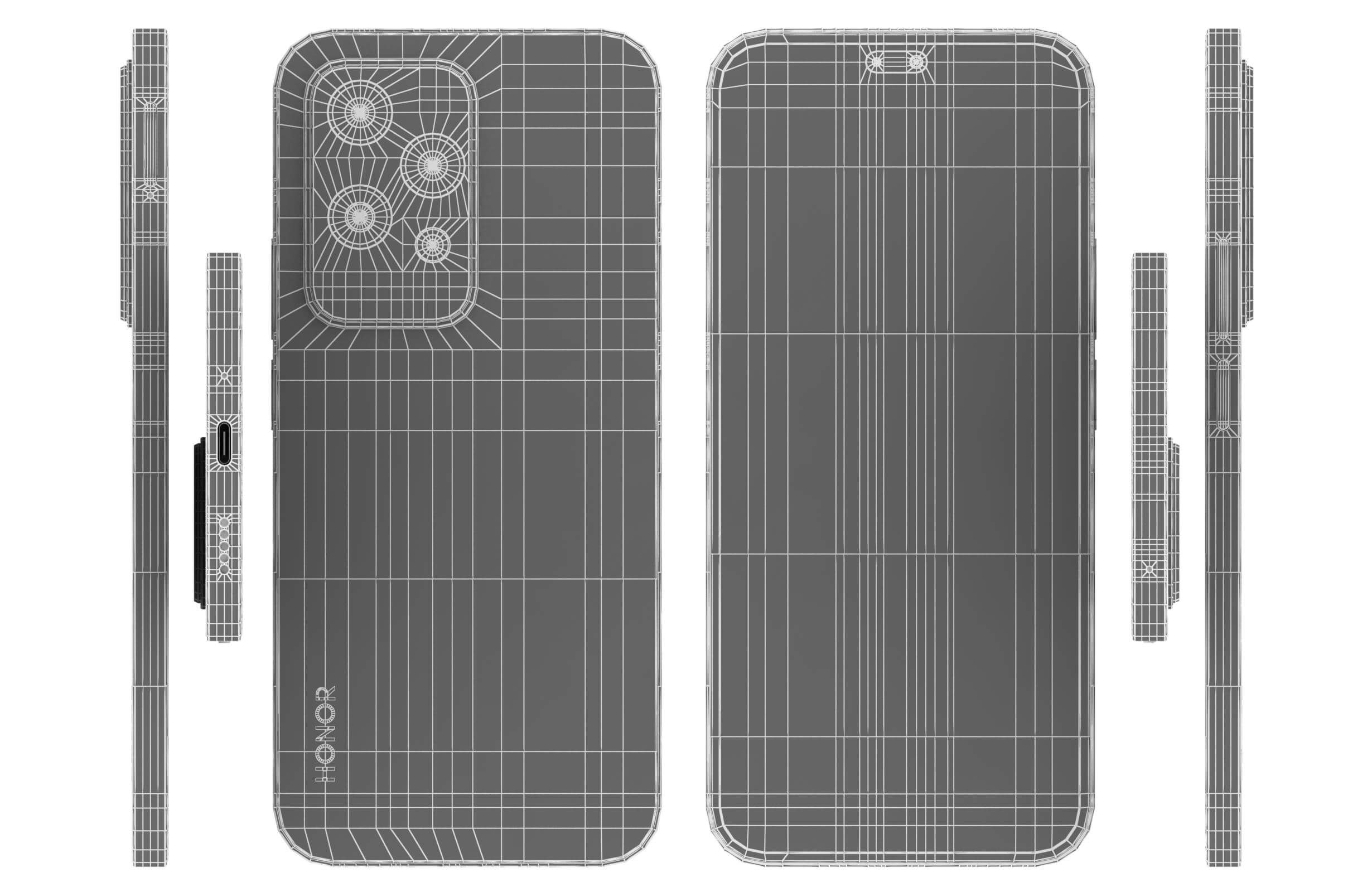 Honor 200 Lite Starry Blue - 3D Model by Rever_Art