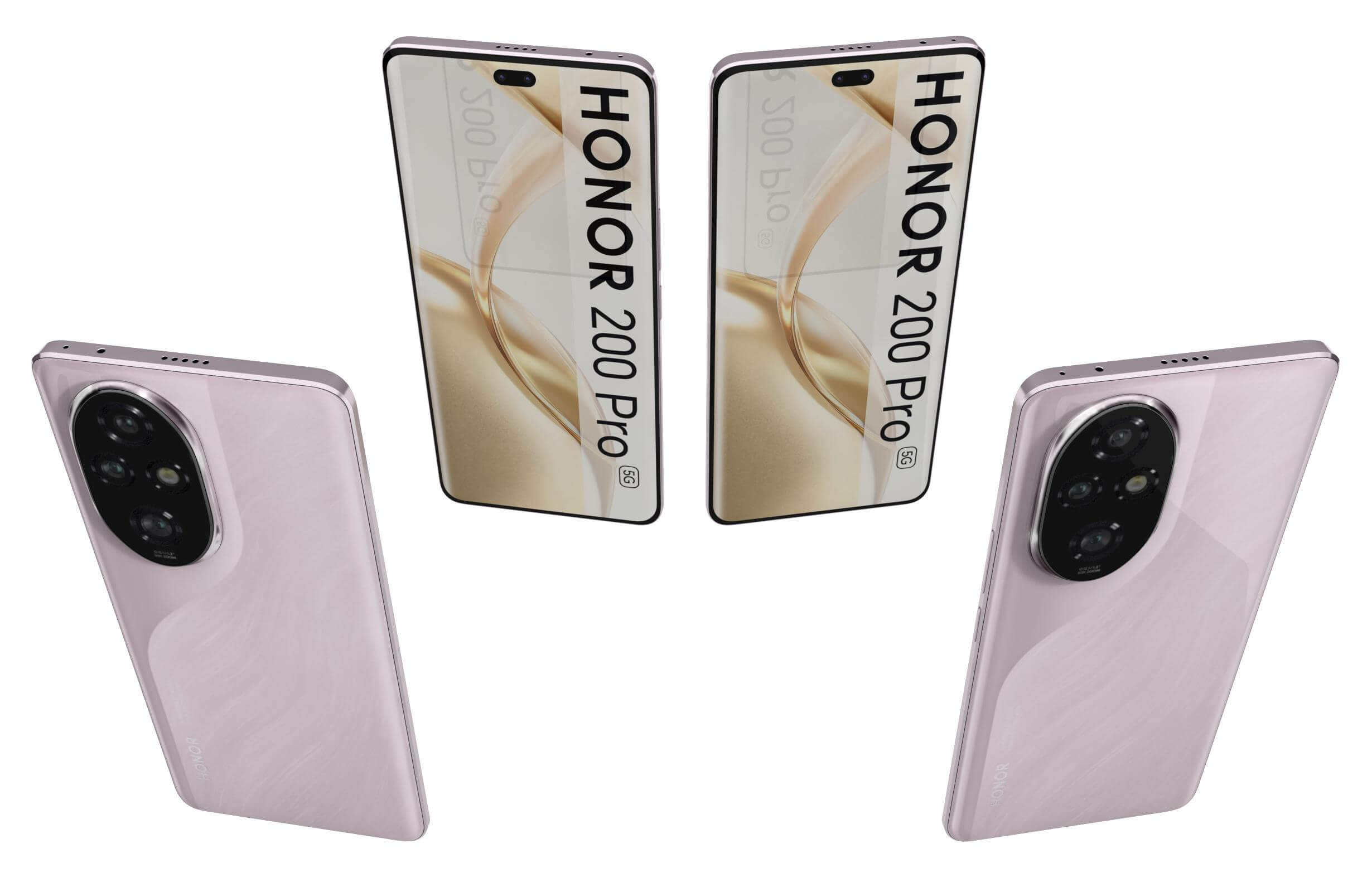 Honor 200 Pro All Colors - 3D Model by Rever_Art