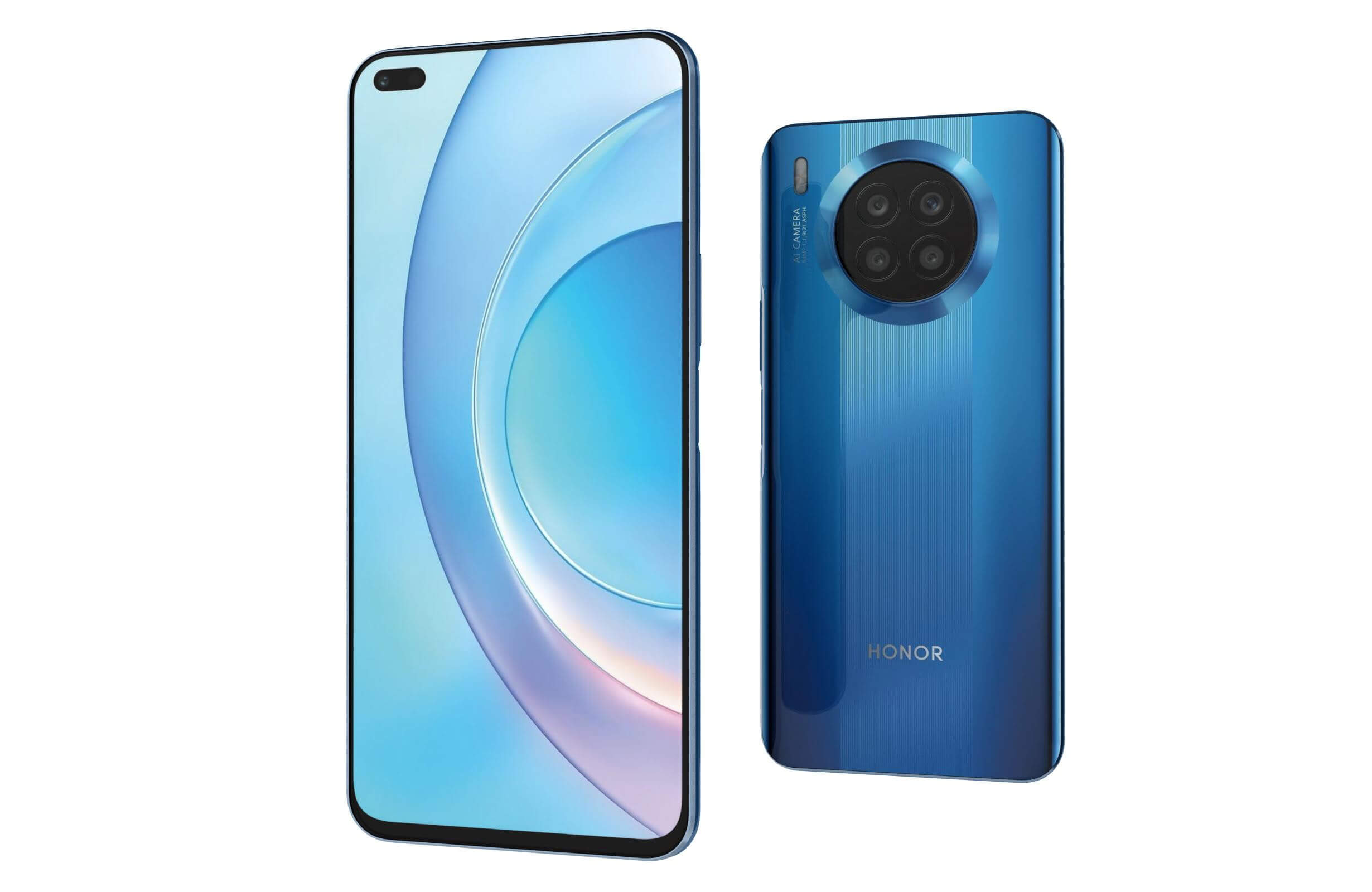 Honor 50 Lite 4G All Colors - 3D Model by Rever_Art