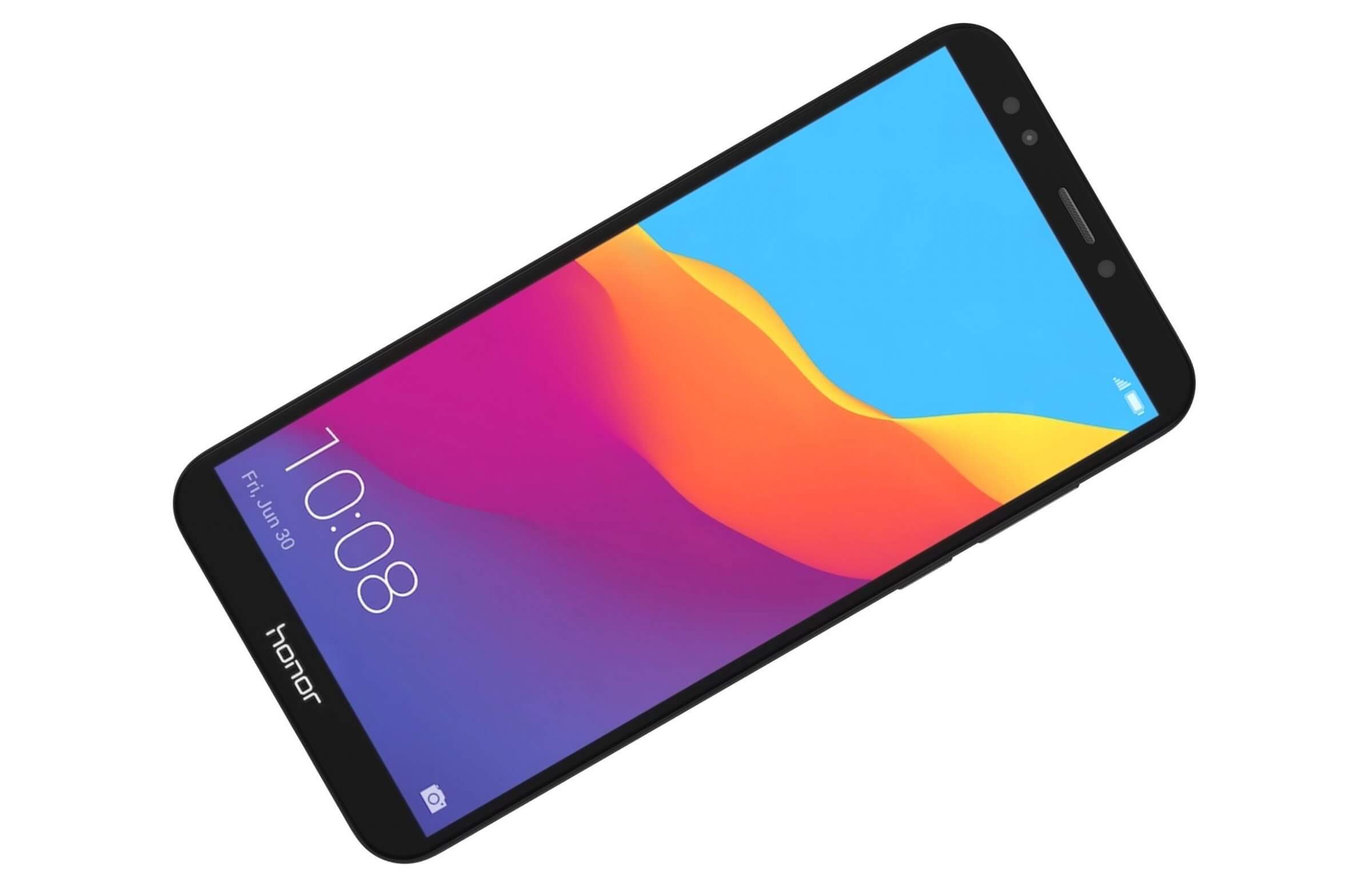 Honor 7C Black - 3D Model by Rever_Art