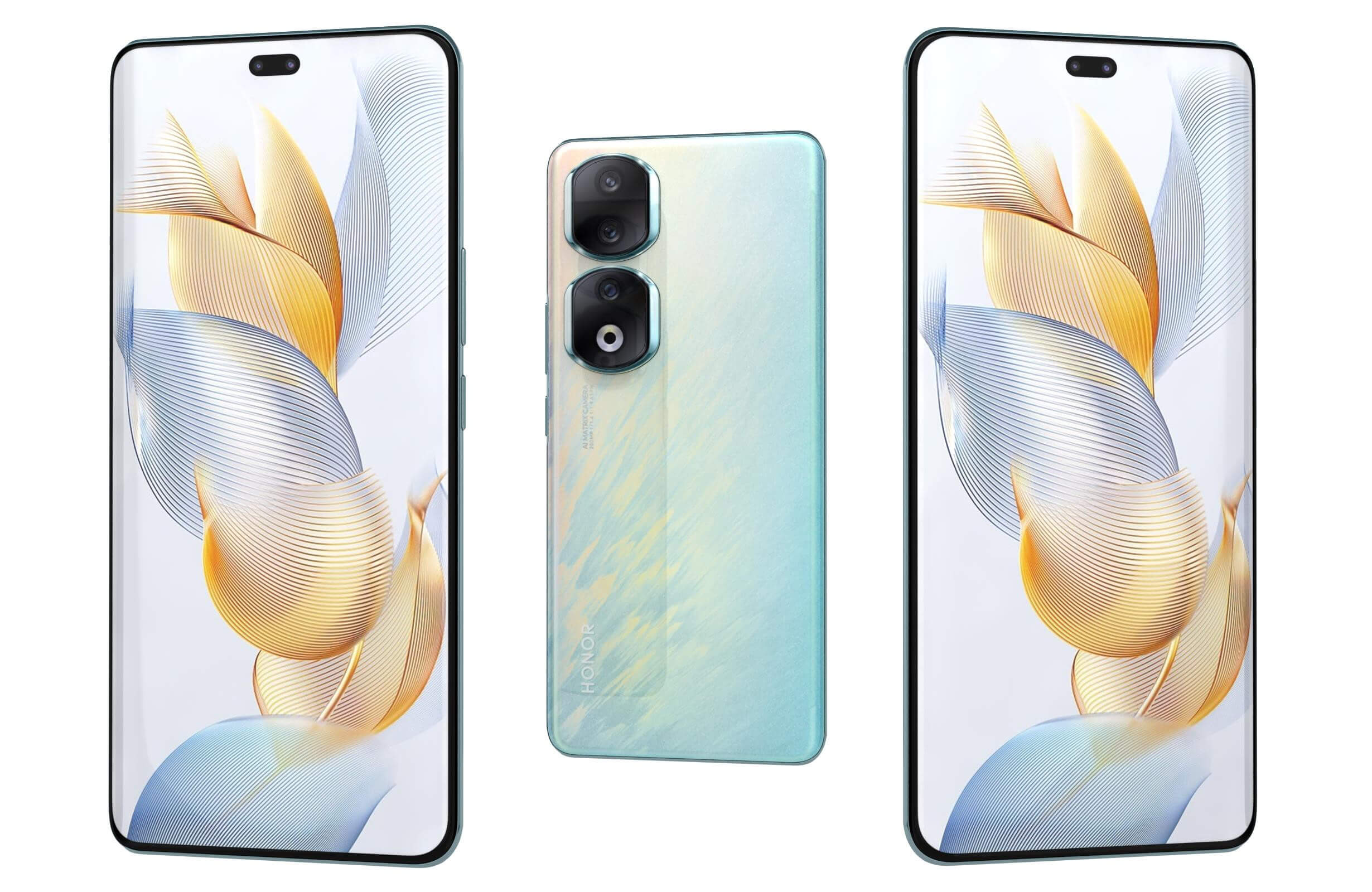 Honor 90 Pro All Colors - 3D Model by Rever_Art