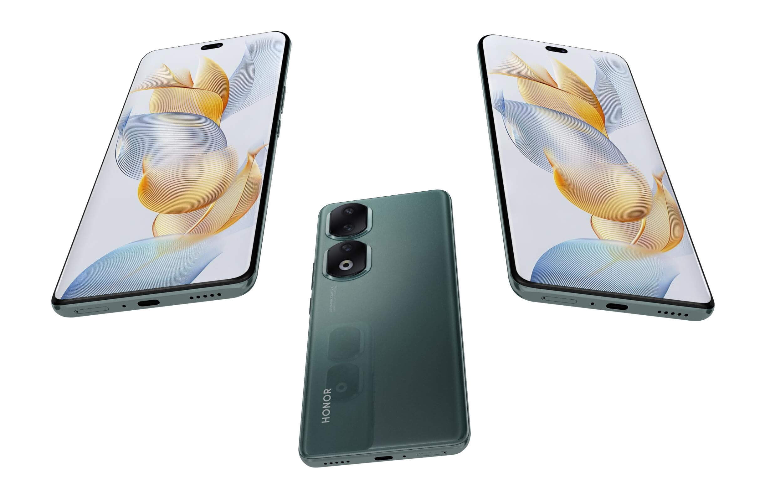 Honor 90 Pro All Colors - 3D Model by Rever_Art