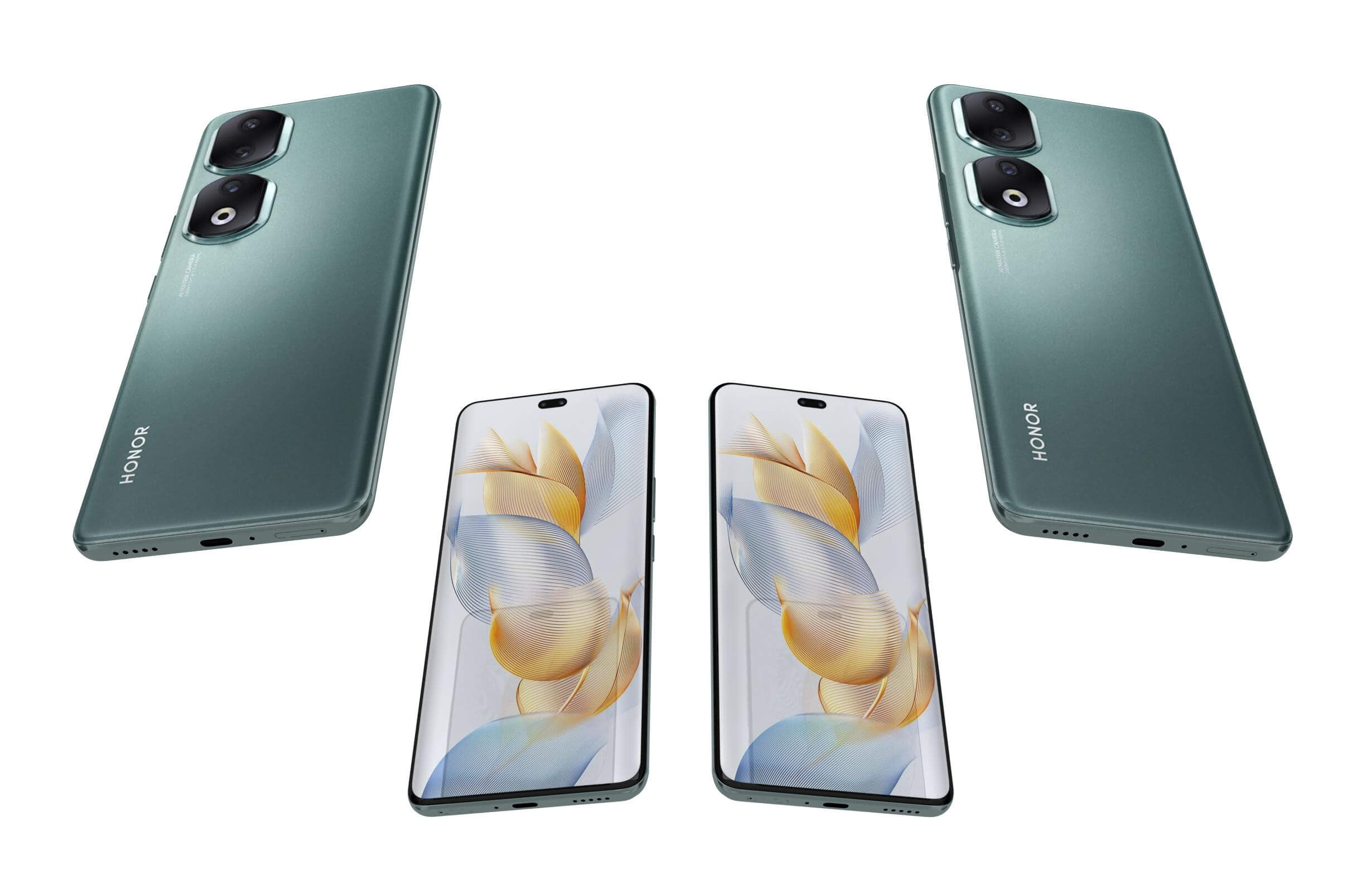 Honor 90 Pro All Colors - 3D Model by Rever_Art