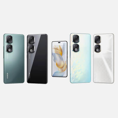 Honor 90 Pro All Colors - 3D Model by Rever_Art