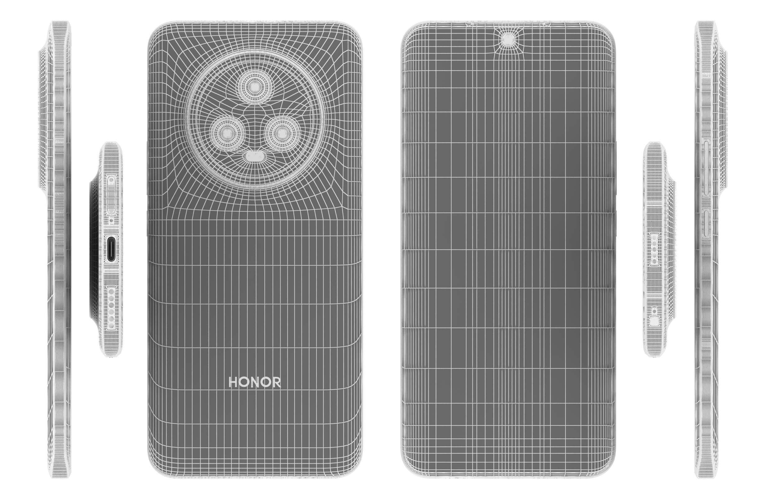 Honor Magic 5 All Colors - 3D Model by Rever_Art