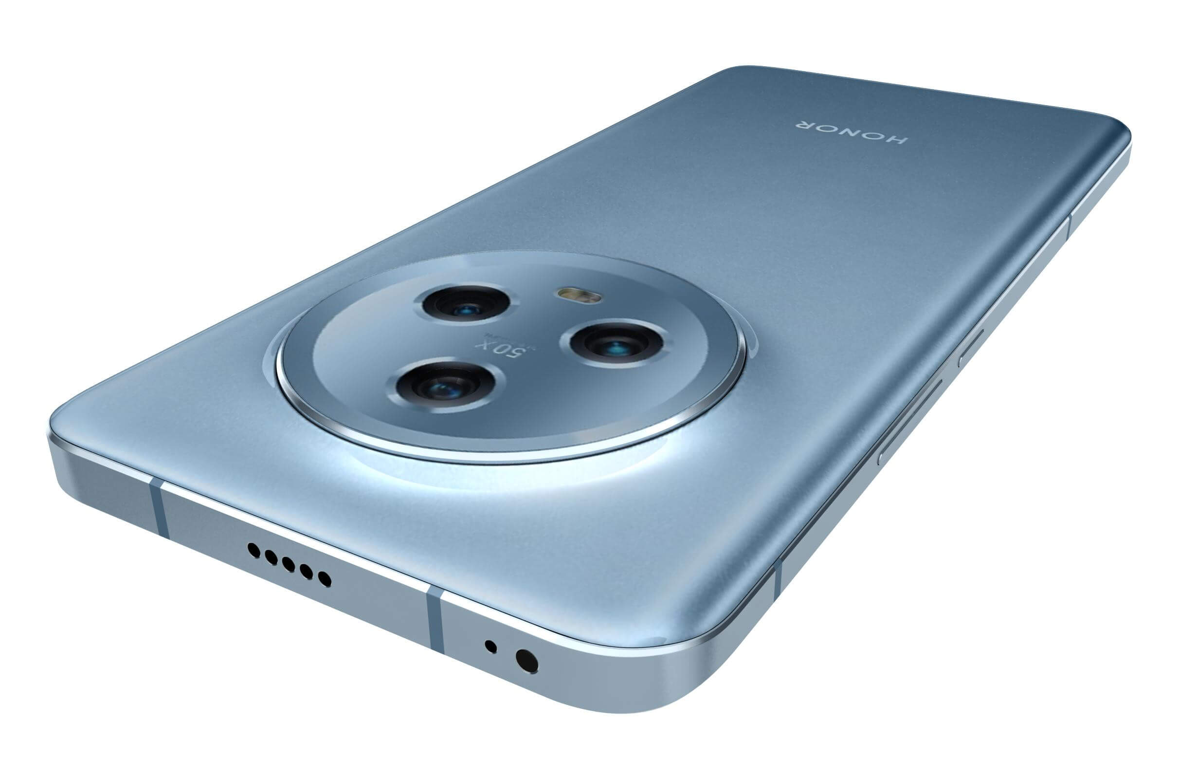 Honor Magic 5 Blue - 3D Model by Rever_Art