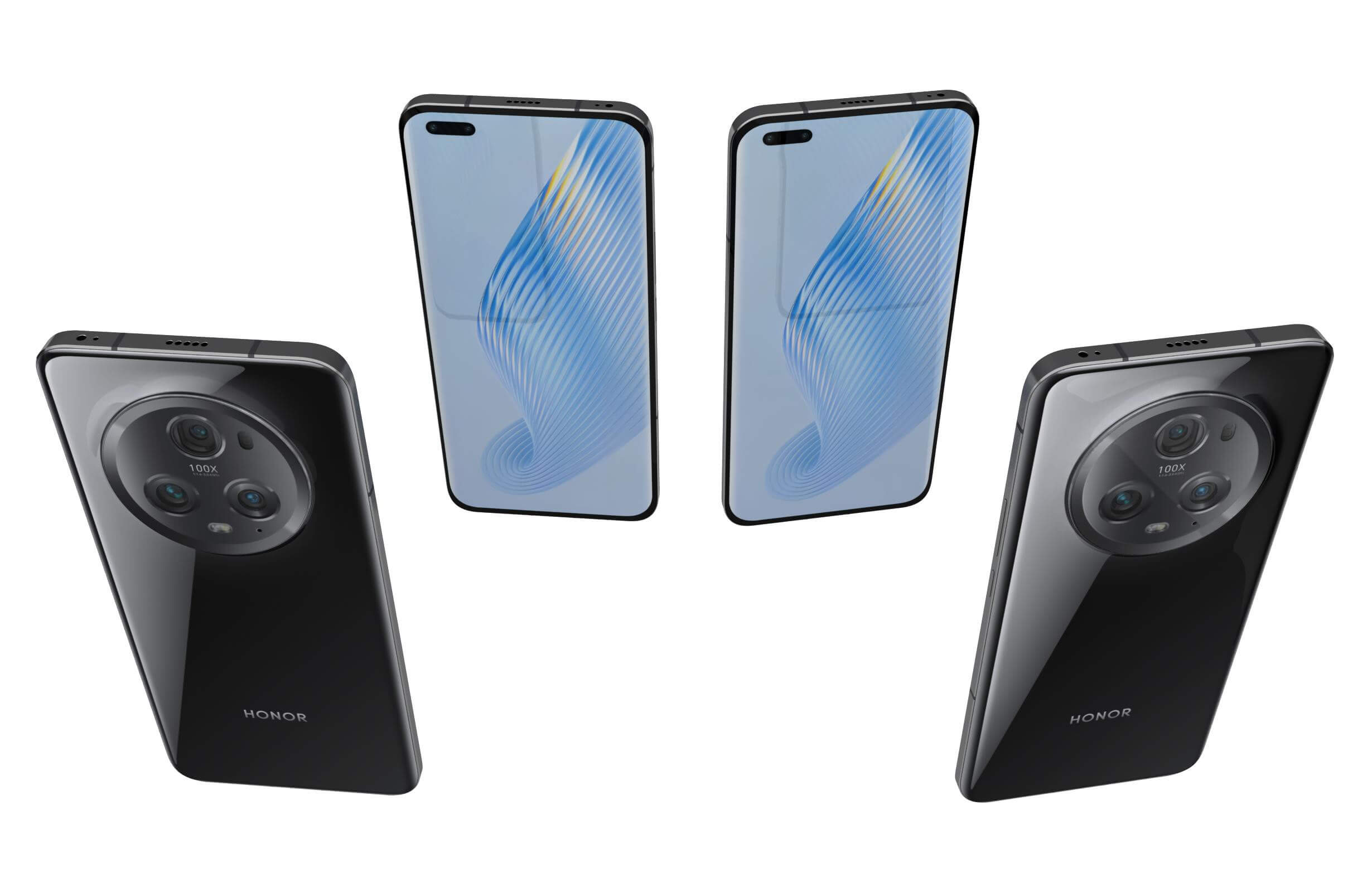 Honor Magic 5 Pro All Colors - 3D Model by Rever_Art