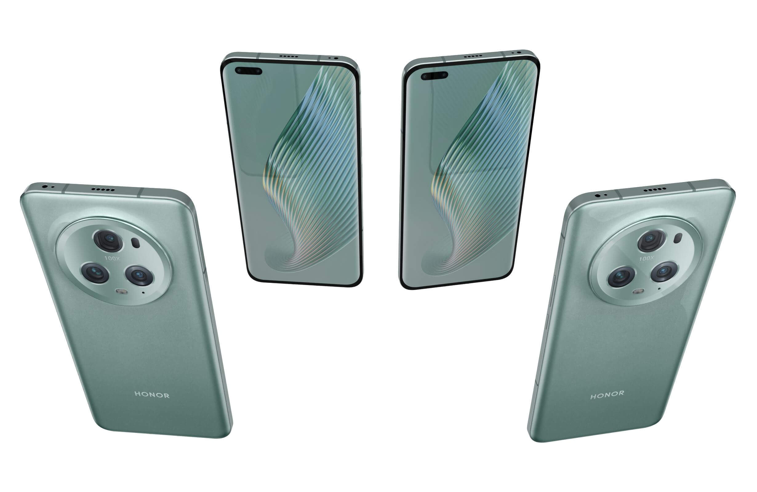 Honor Magic 5 Pro All Colors - 3D Model by Rever_Art