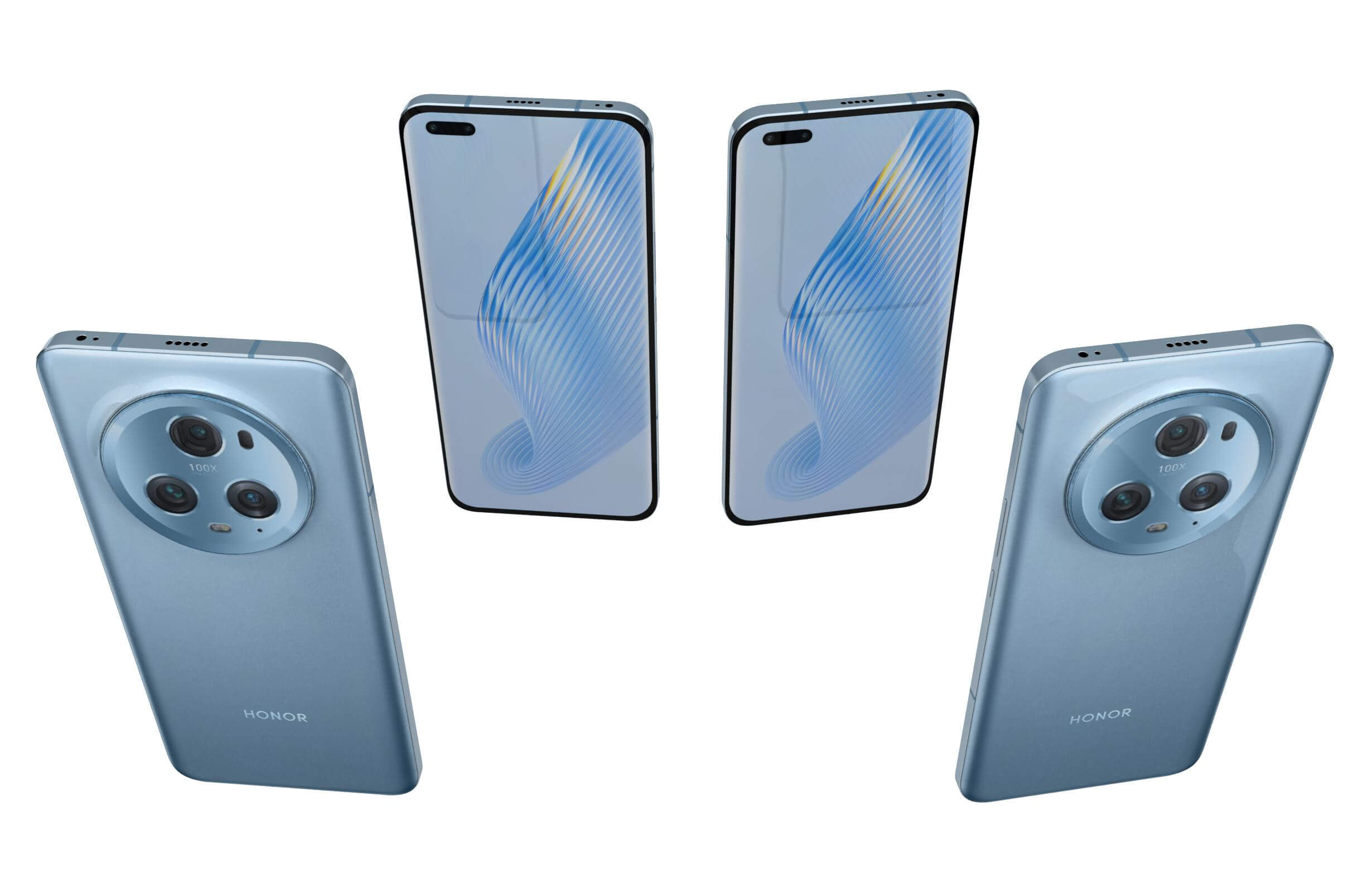 Honor Magic 5 Pro All Colors - 3D Model by Rever_Art