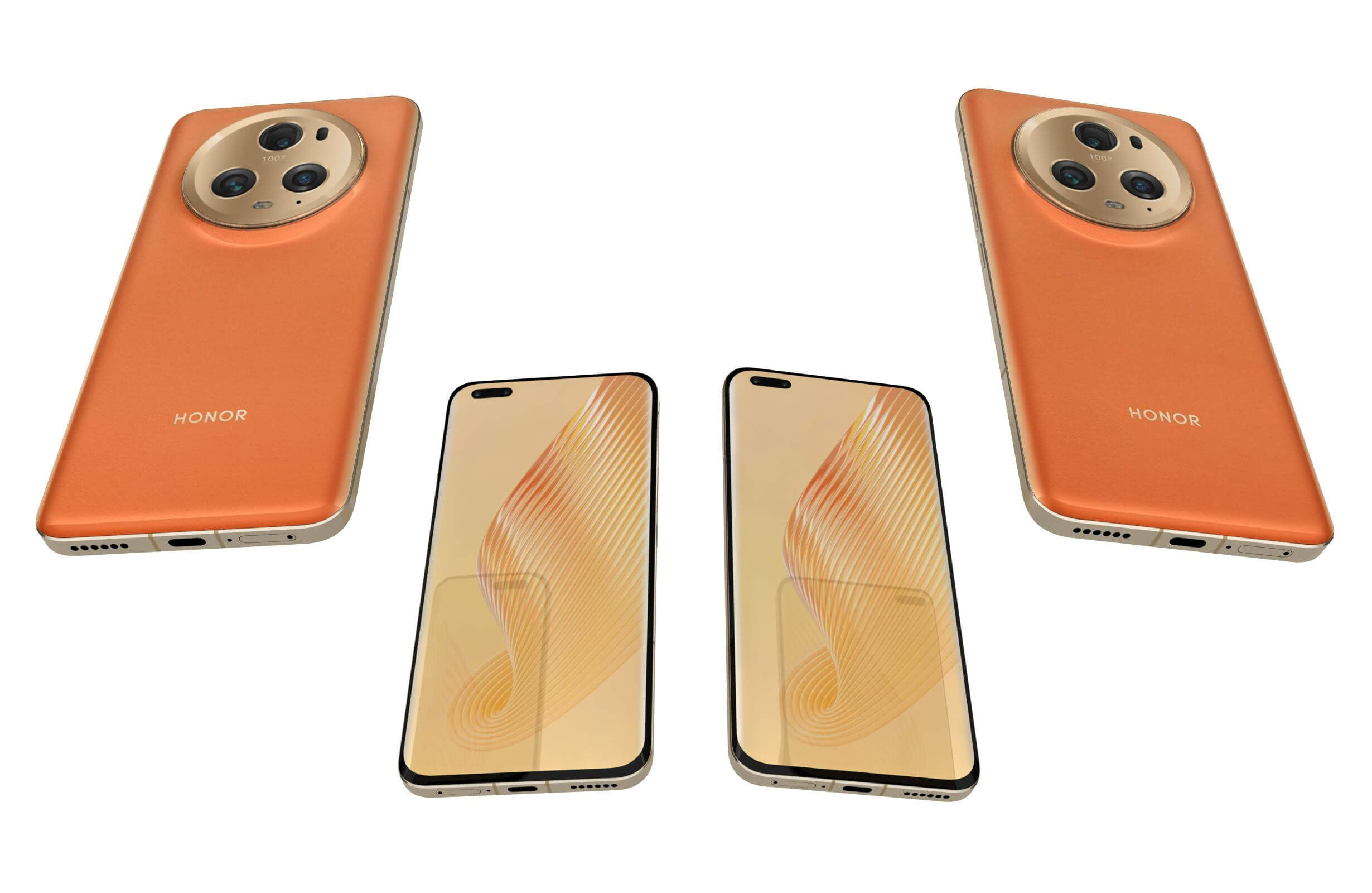 Honor Magic 5 Pro All Colors - 3D Model by Rever_Art