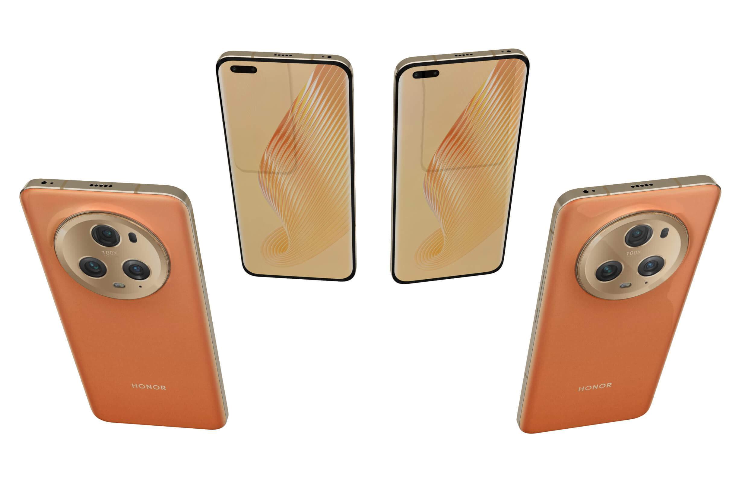 Honor Magic 5 Pro All Colors - 3D Model by Rever_Art