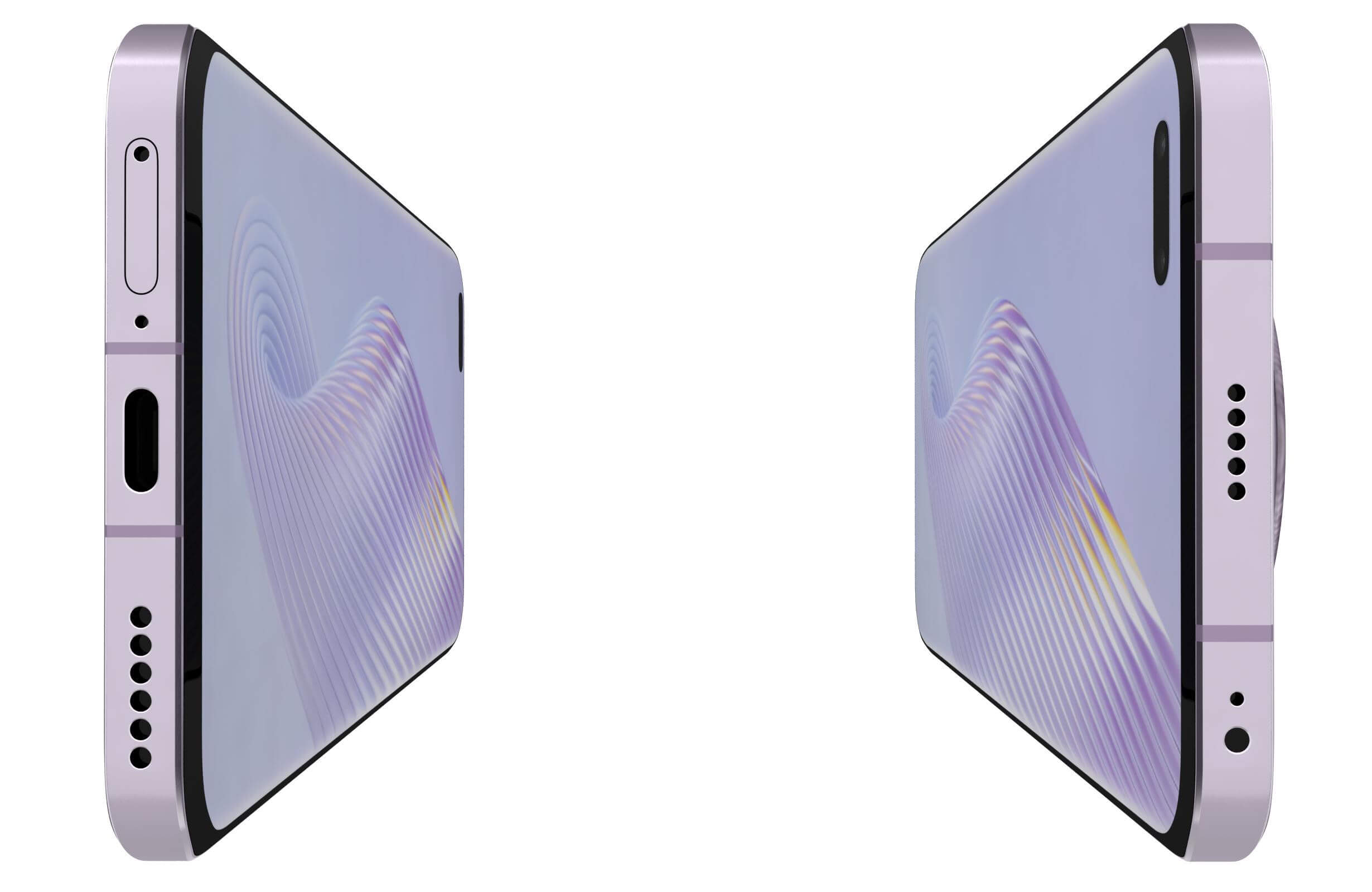 Honor Magic 5 Pro Purple - 3D Model by Rever_Art