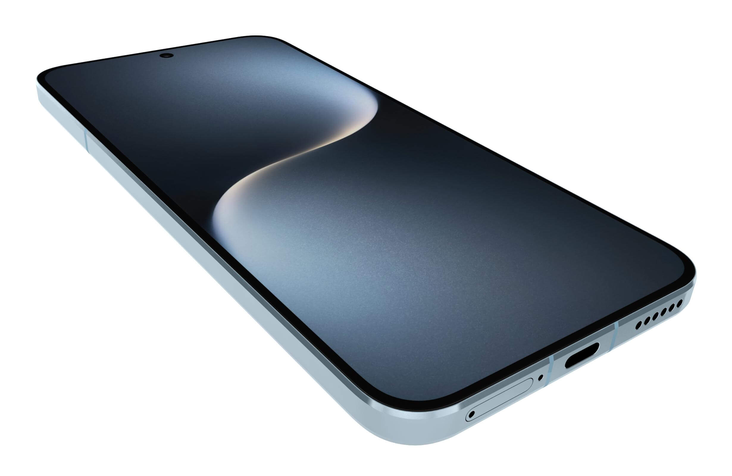 Honor Magic 7 Sky Blue - 3D Model by Rever_Art