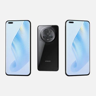 Honor Magic5 Pro Black - 3D Model by Rever_Art