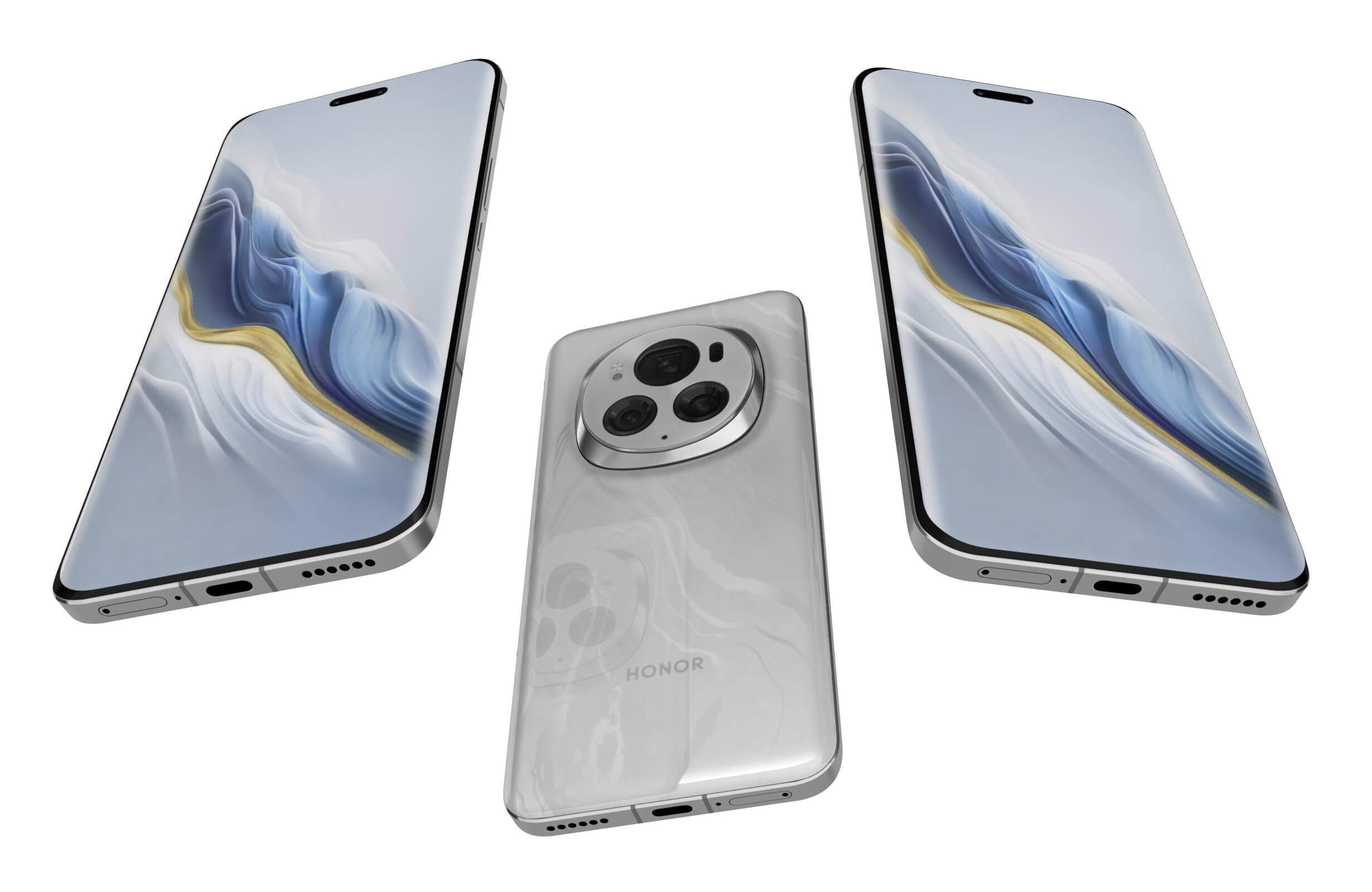 Honor Magic6 Pro All Colors - 3D Model by Rever_Art