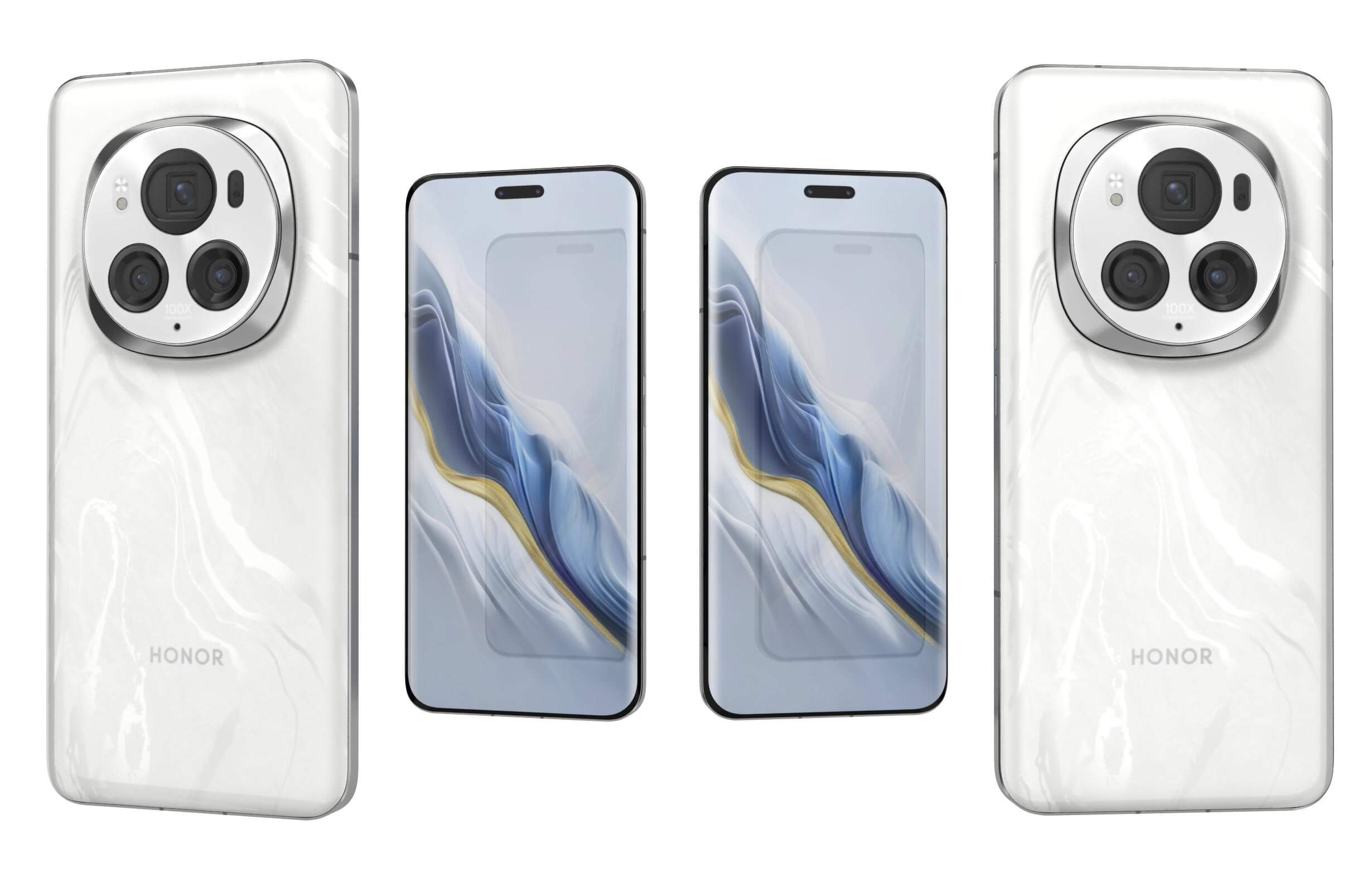 Honor Magic6 Pro All Colors - 3D Model by Rever_Art