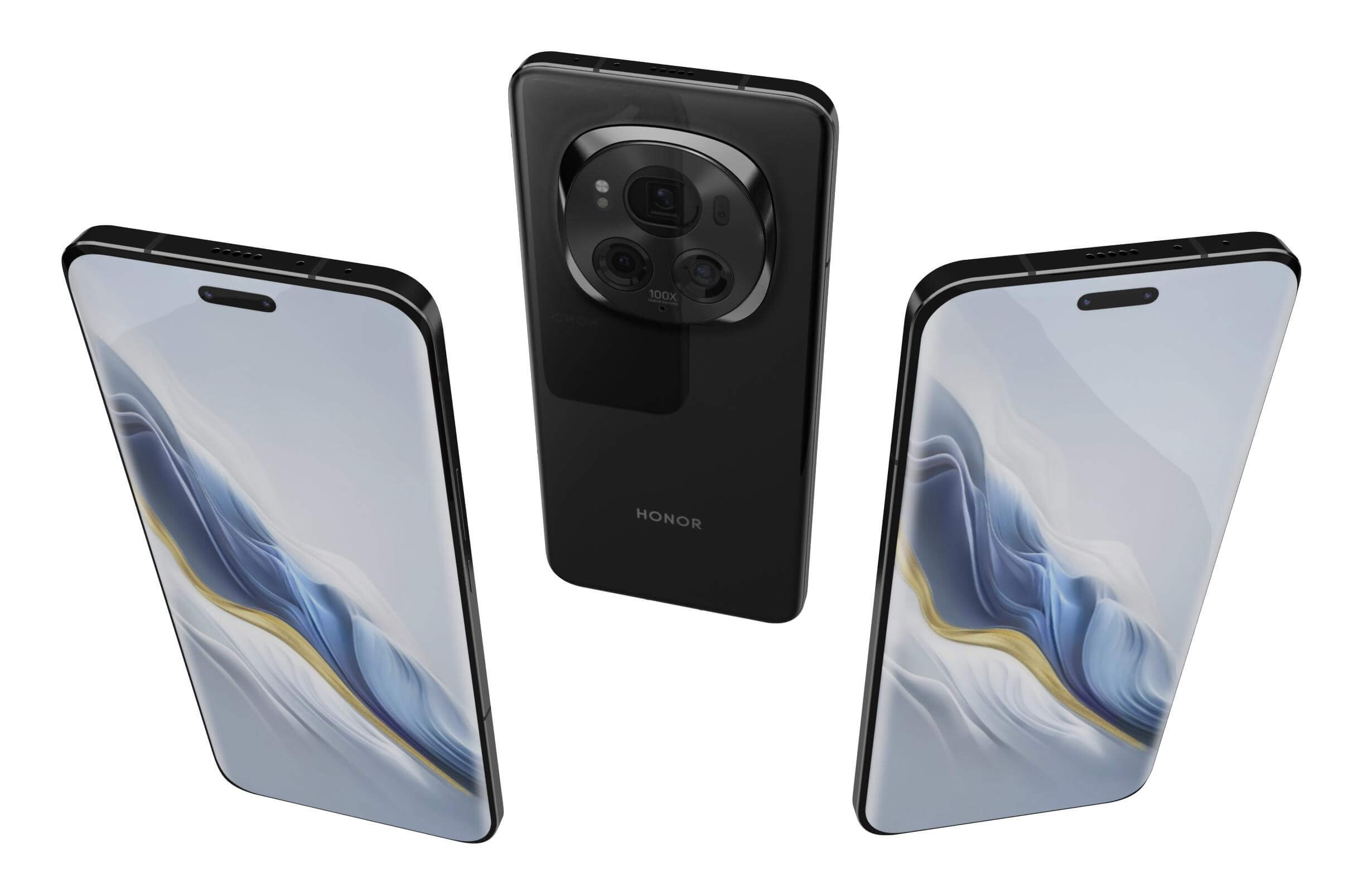 Honor Magic6 Pro Black - 3D Model by Rever_Art