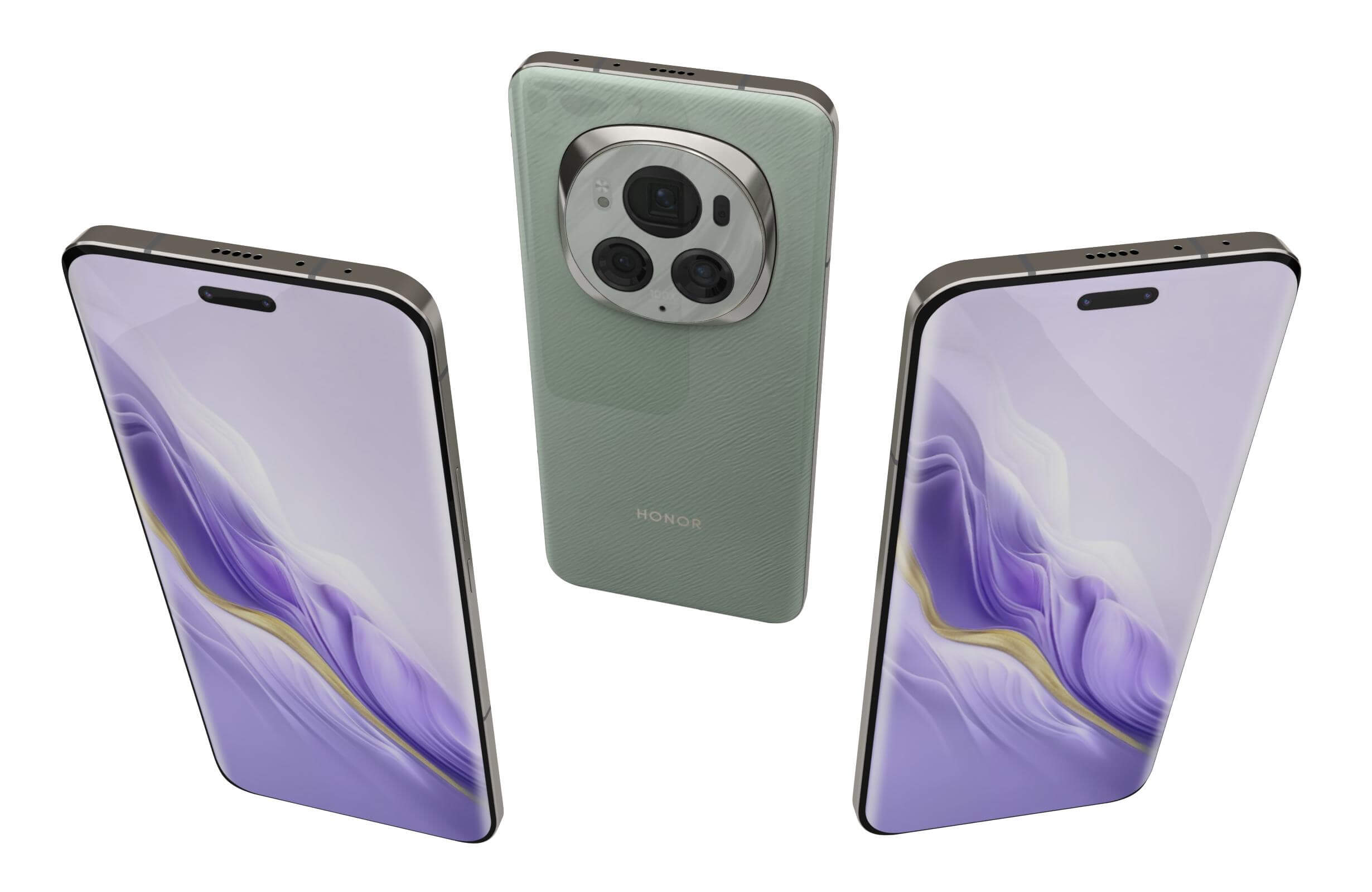 Honor Magic6 Pro Green - 3D Model by Rever_Art