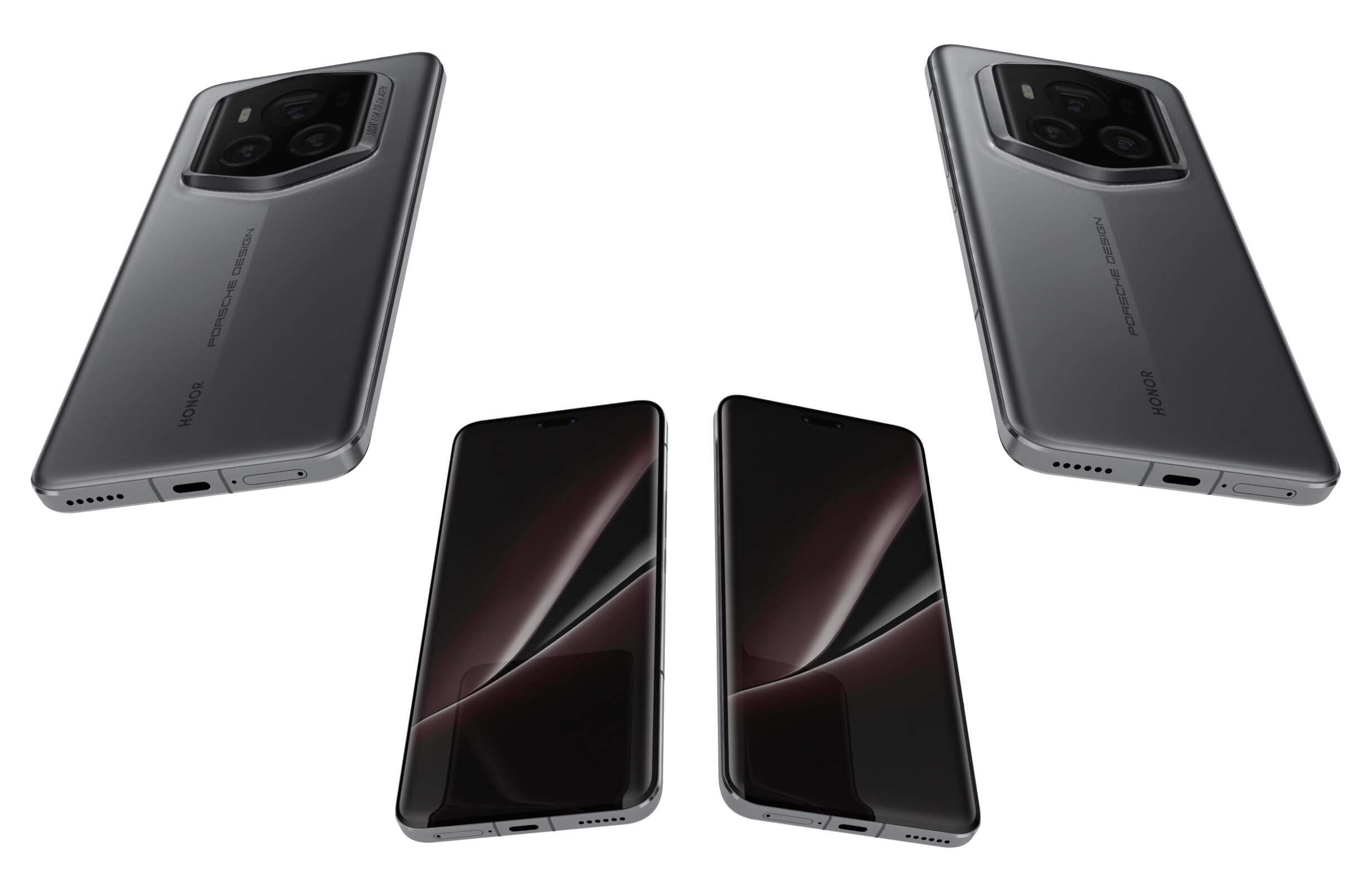 Honor Magic6 RSR Porsche Design Silver - 3D Model by Rever_Art