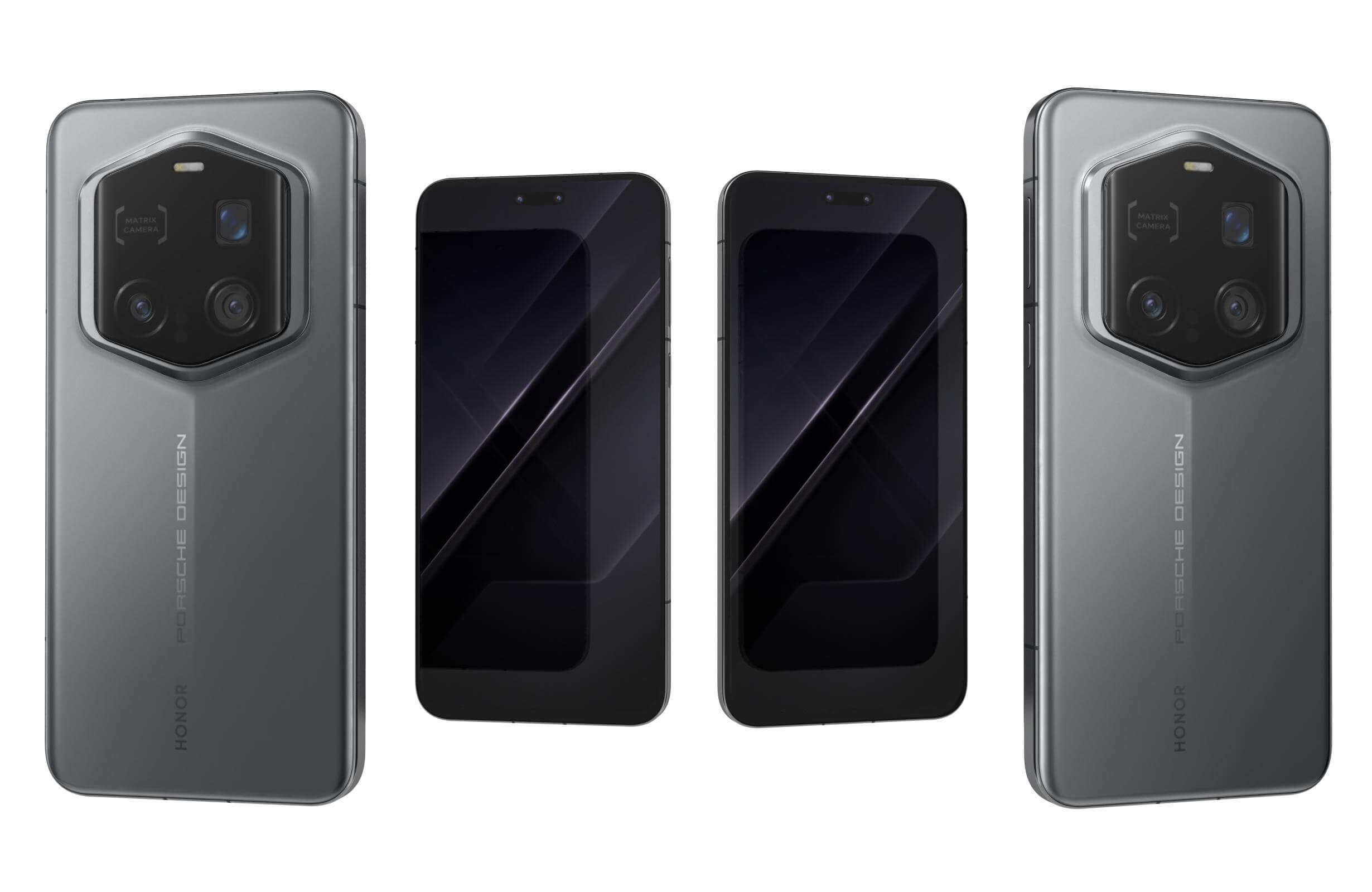 Honor Magic7 RSR Porsche Design Gray and Purple - 3D Model by Rever_Art