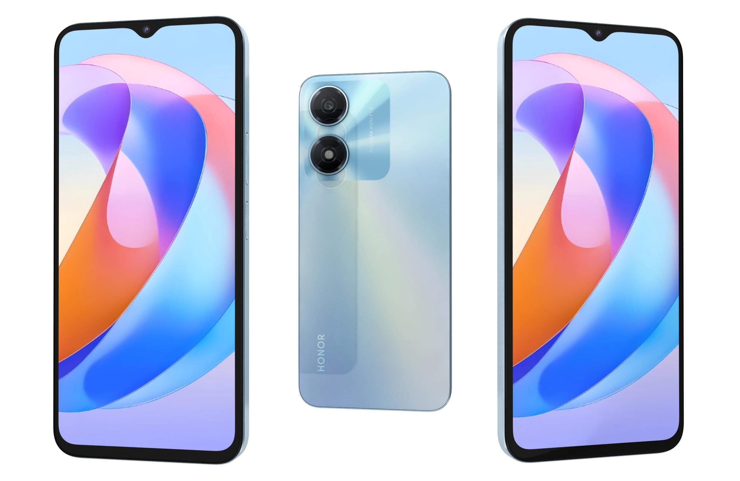 Honor Play 40C Blue - 3D Model by Rever_Art