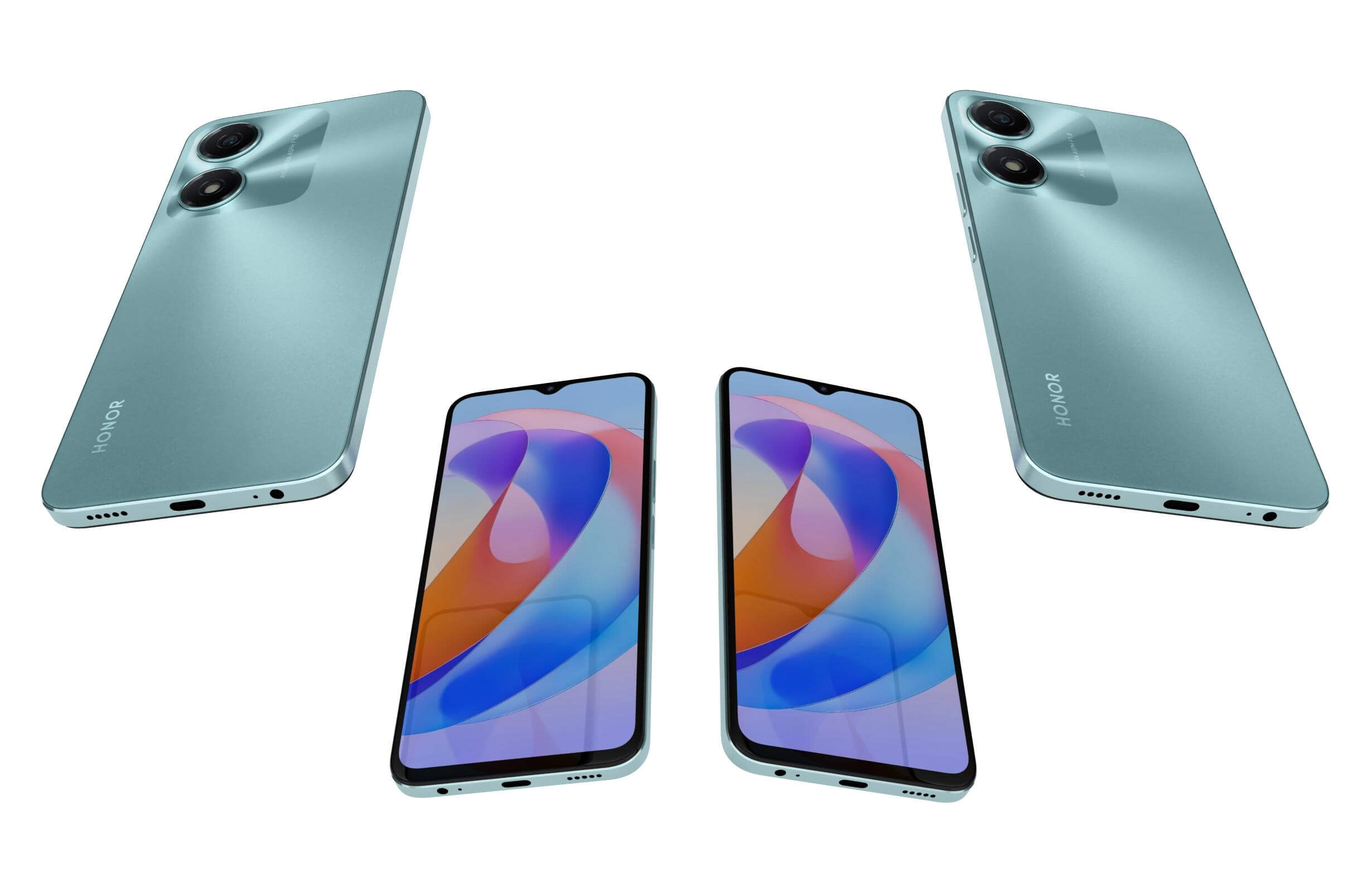 Honor Play 40C Green - 3D Model by Rever_Art