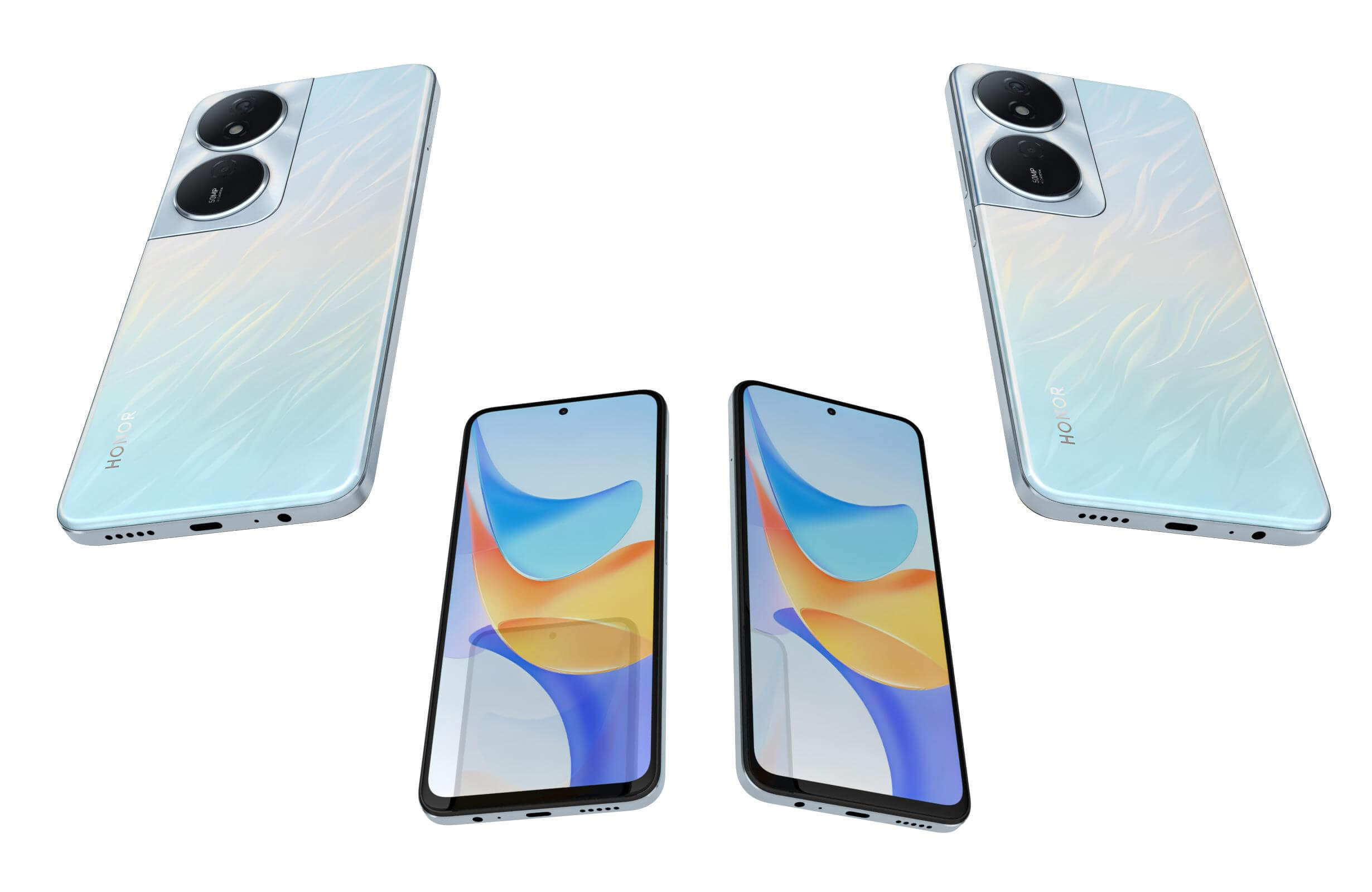 Honor Play 50 Plus All Colors - 3D Model by Rever_Art