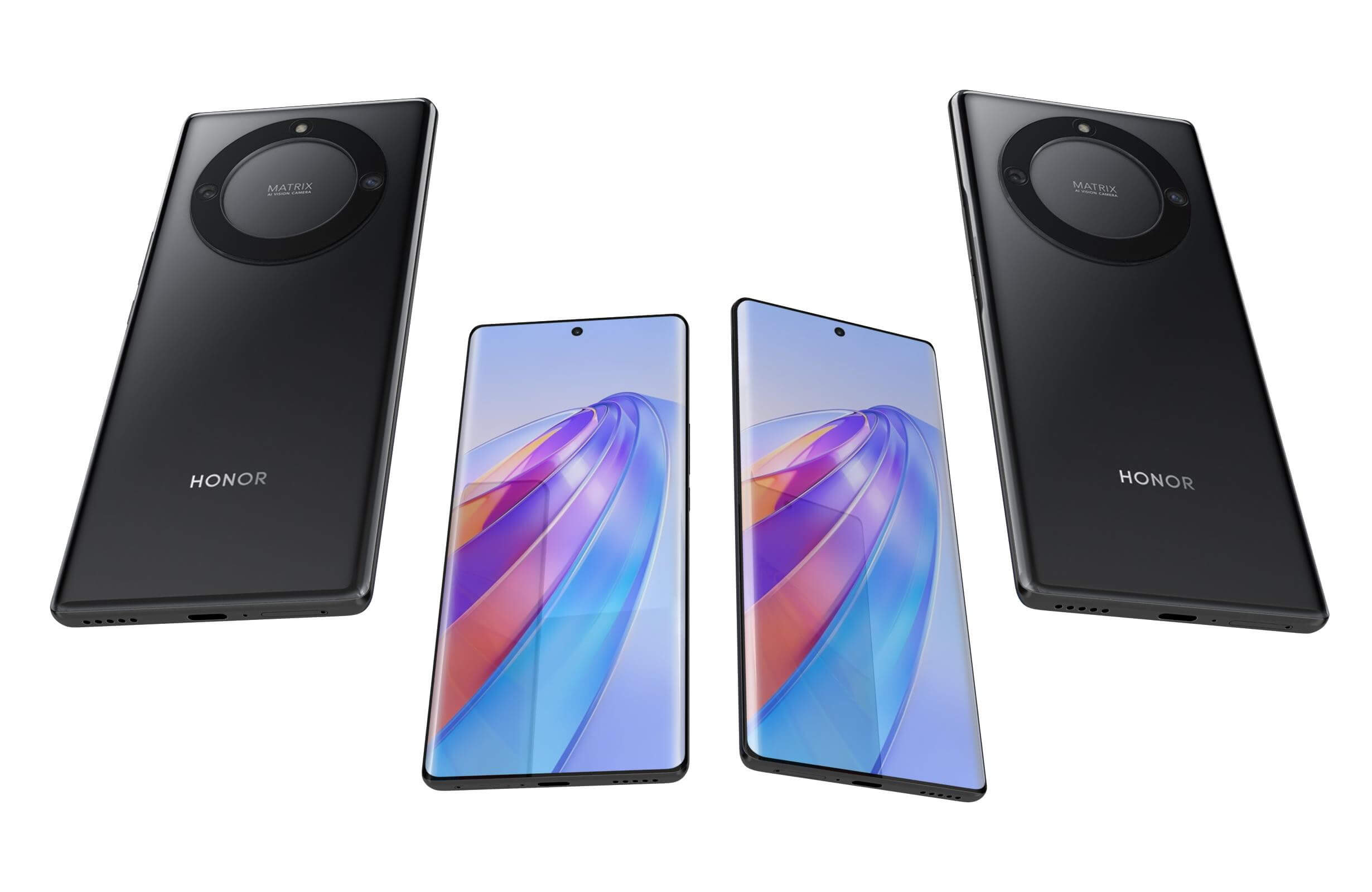 Honor X40 All Colors - 3D Model by Rever_Art