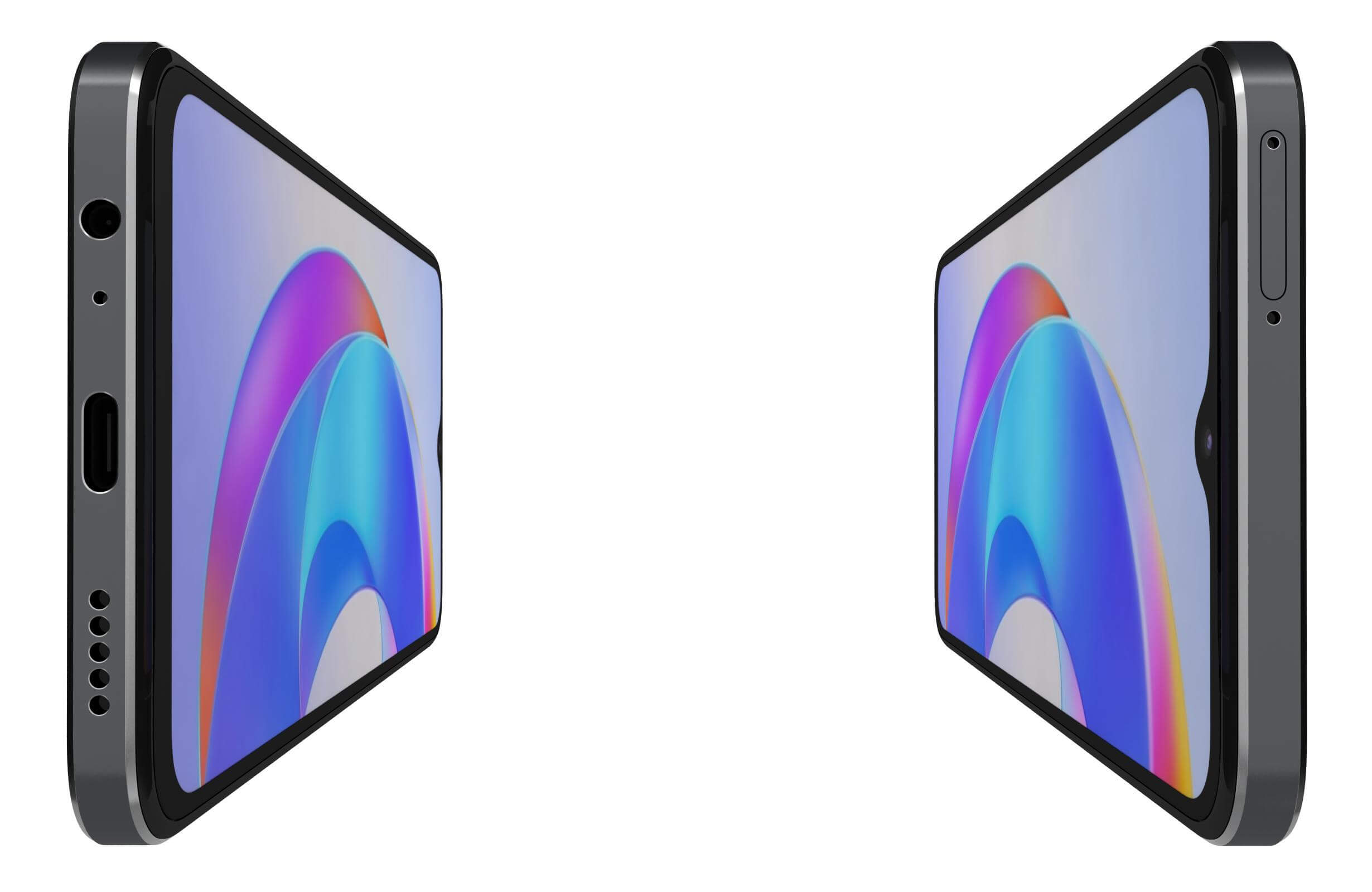 Honor X5 Plus Black - 3D Model by Rever_Art