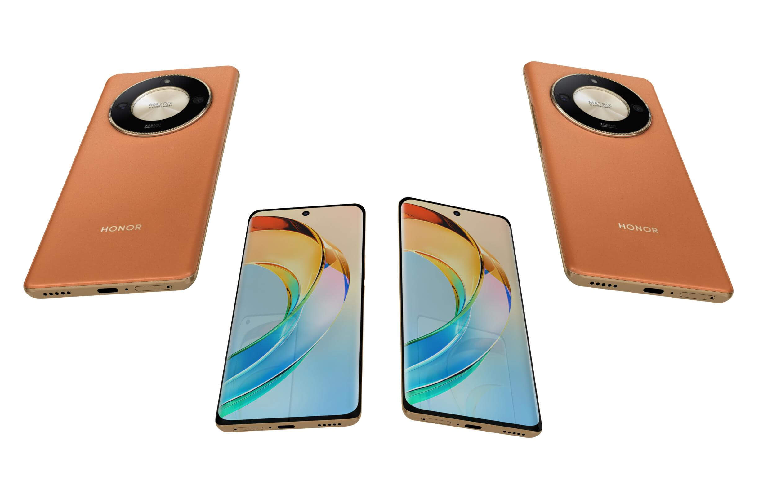 Honor X50 All Colors - 3D Model by Rever_Art