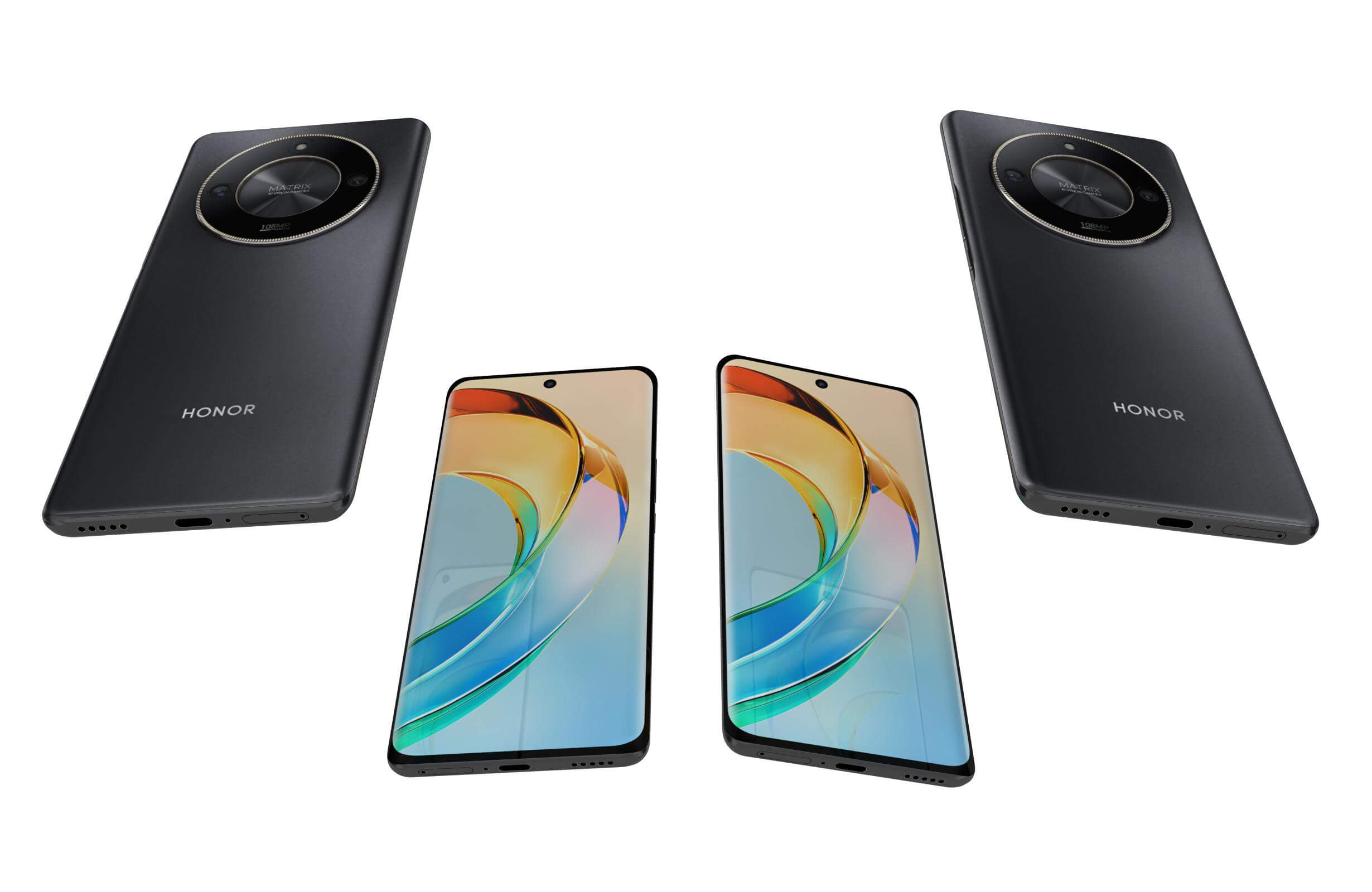 Honor X50 Black - 3D Model by Rever_Art