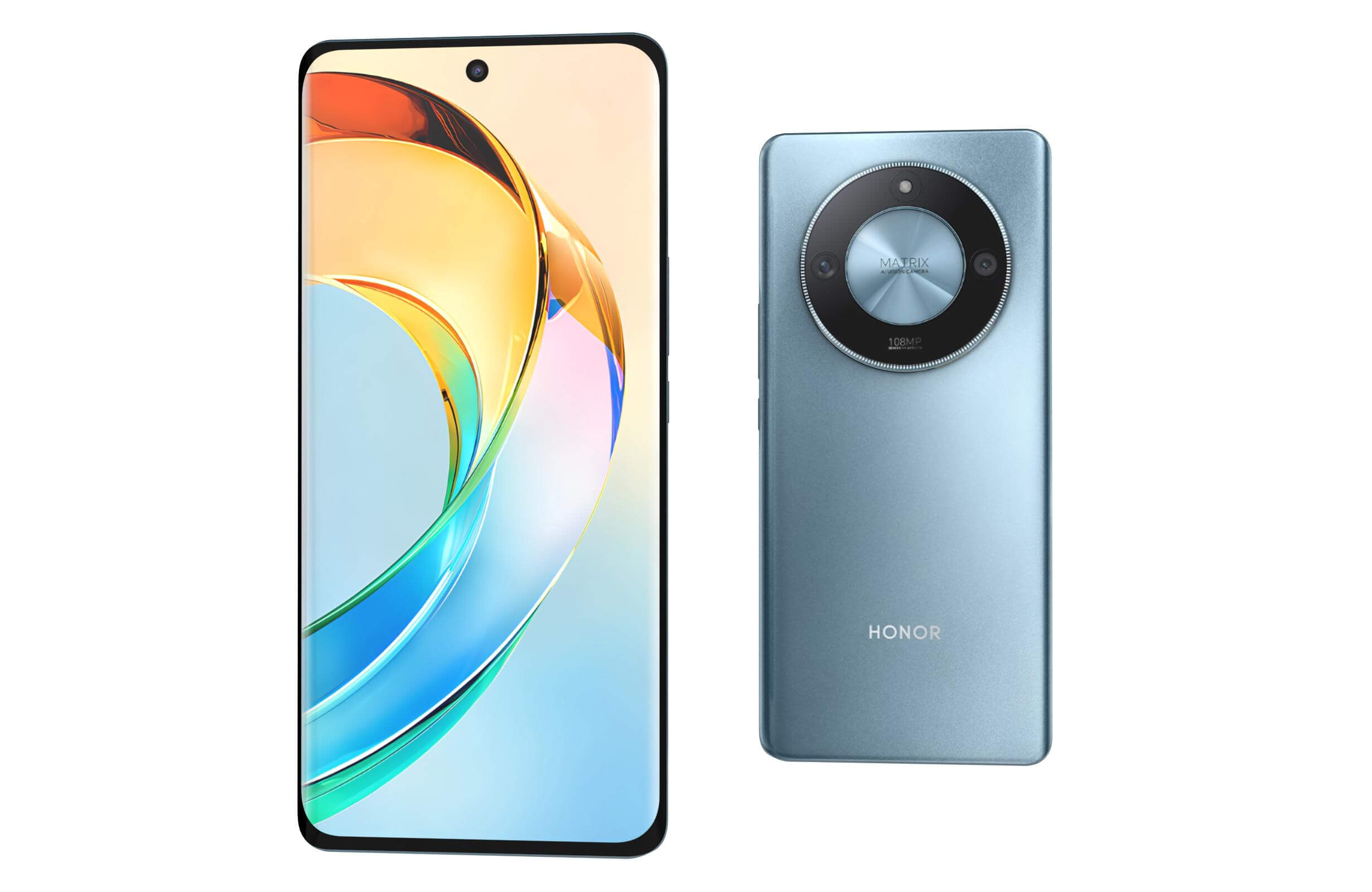 Honor X50 Blue - 3D Model by Rever_Art