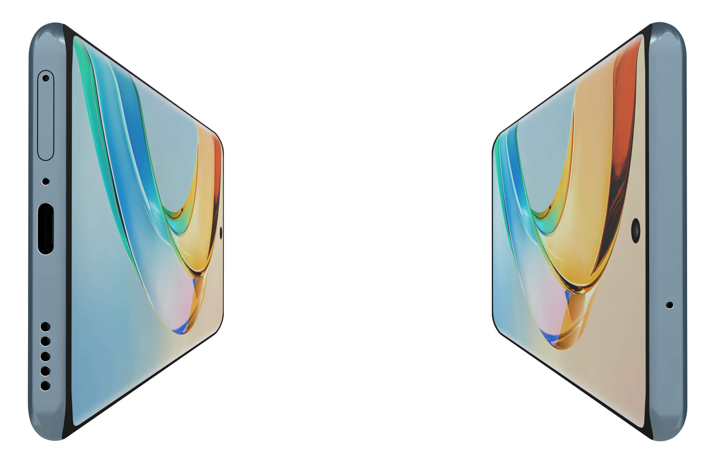 Honor X50 Blue - 3D Model by Rever_Art