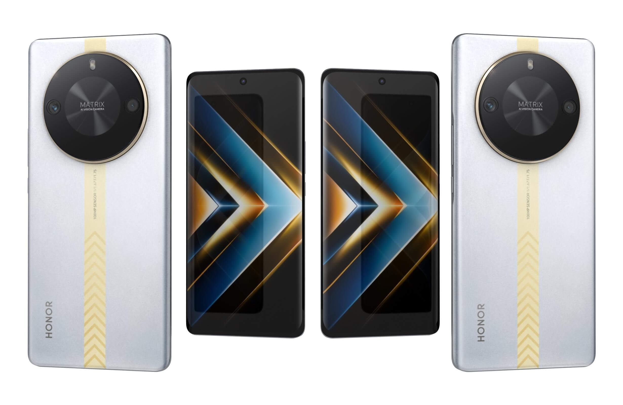 Honor X50 GT Black and White - 3D Model by Rever_Art