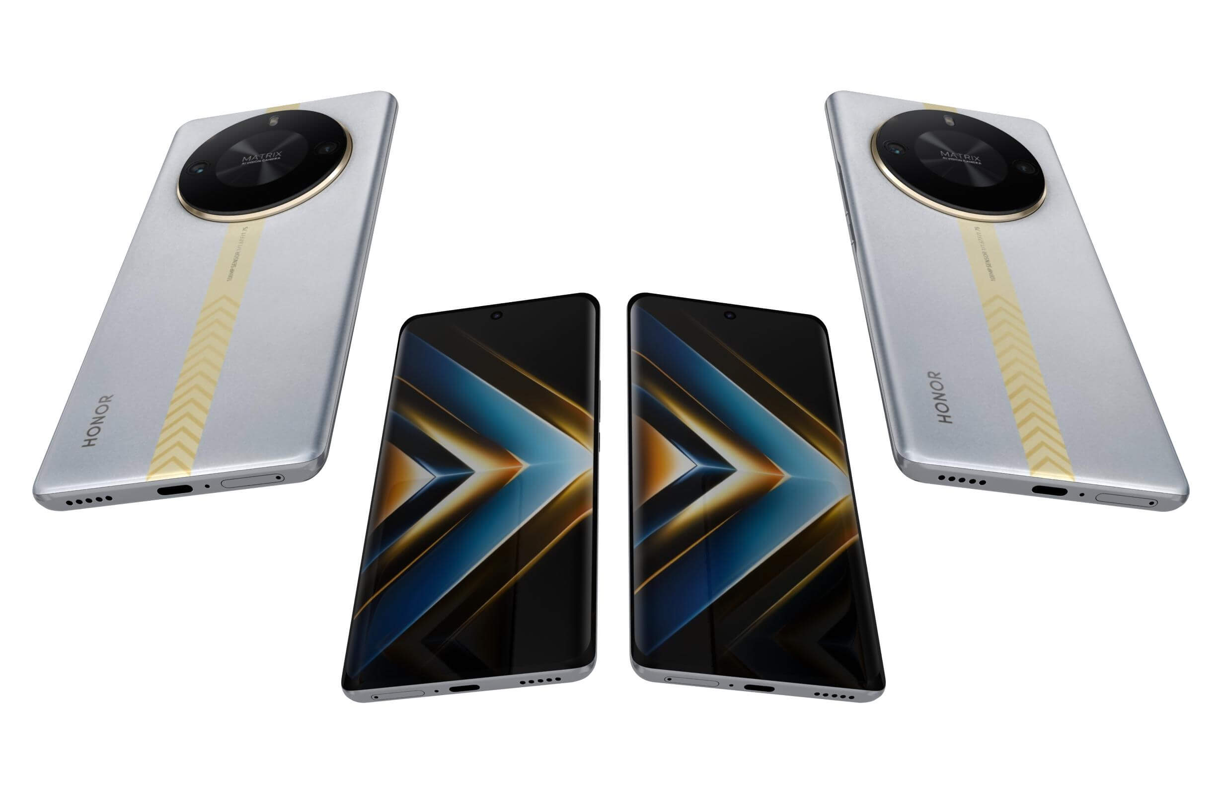 Honor X50 GT White - 3D Model by Rever_Art