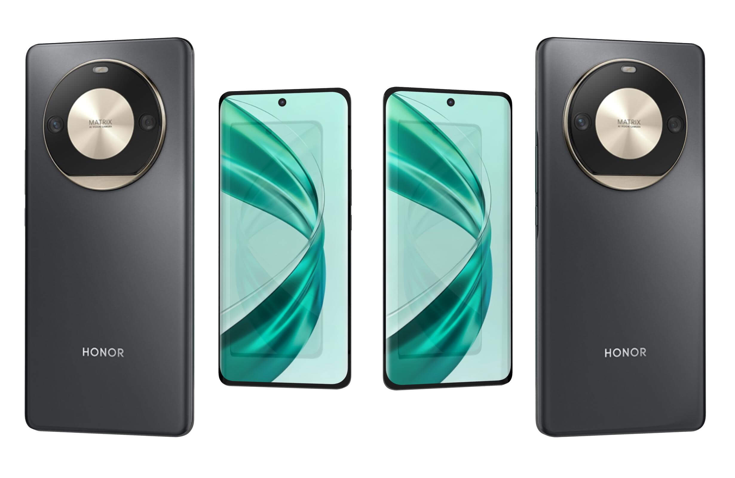 Honor X50 Pro Black - 3D Model by Rever_Art