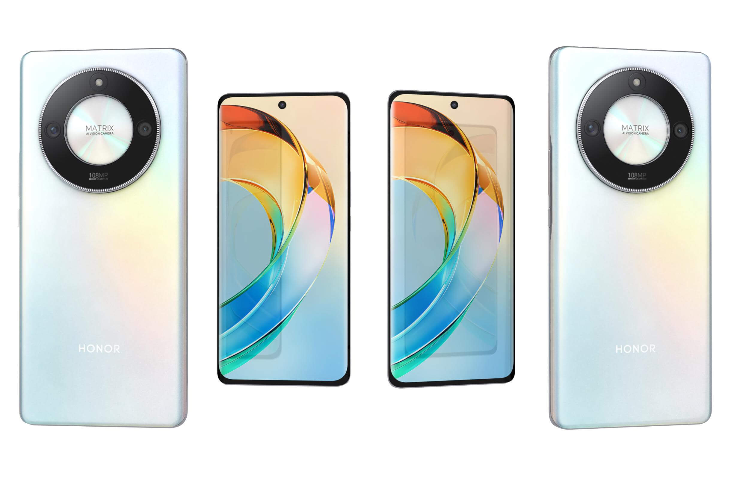 Honor X50 White - 3D Model by Rever_Art