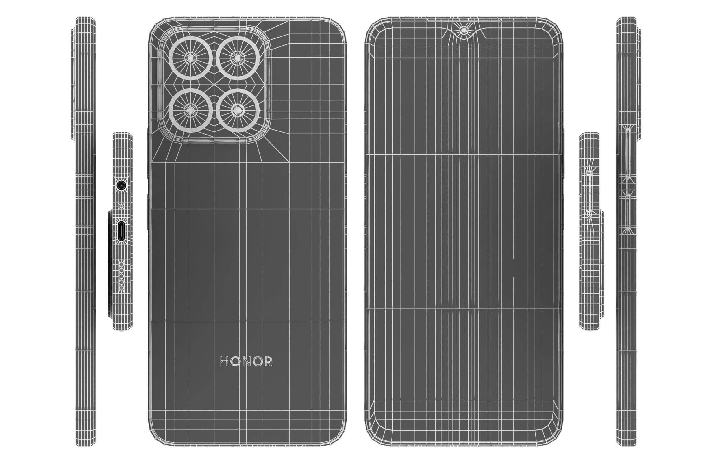 Honor X5B Plus All Colors - 3D Model by Rever_Art