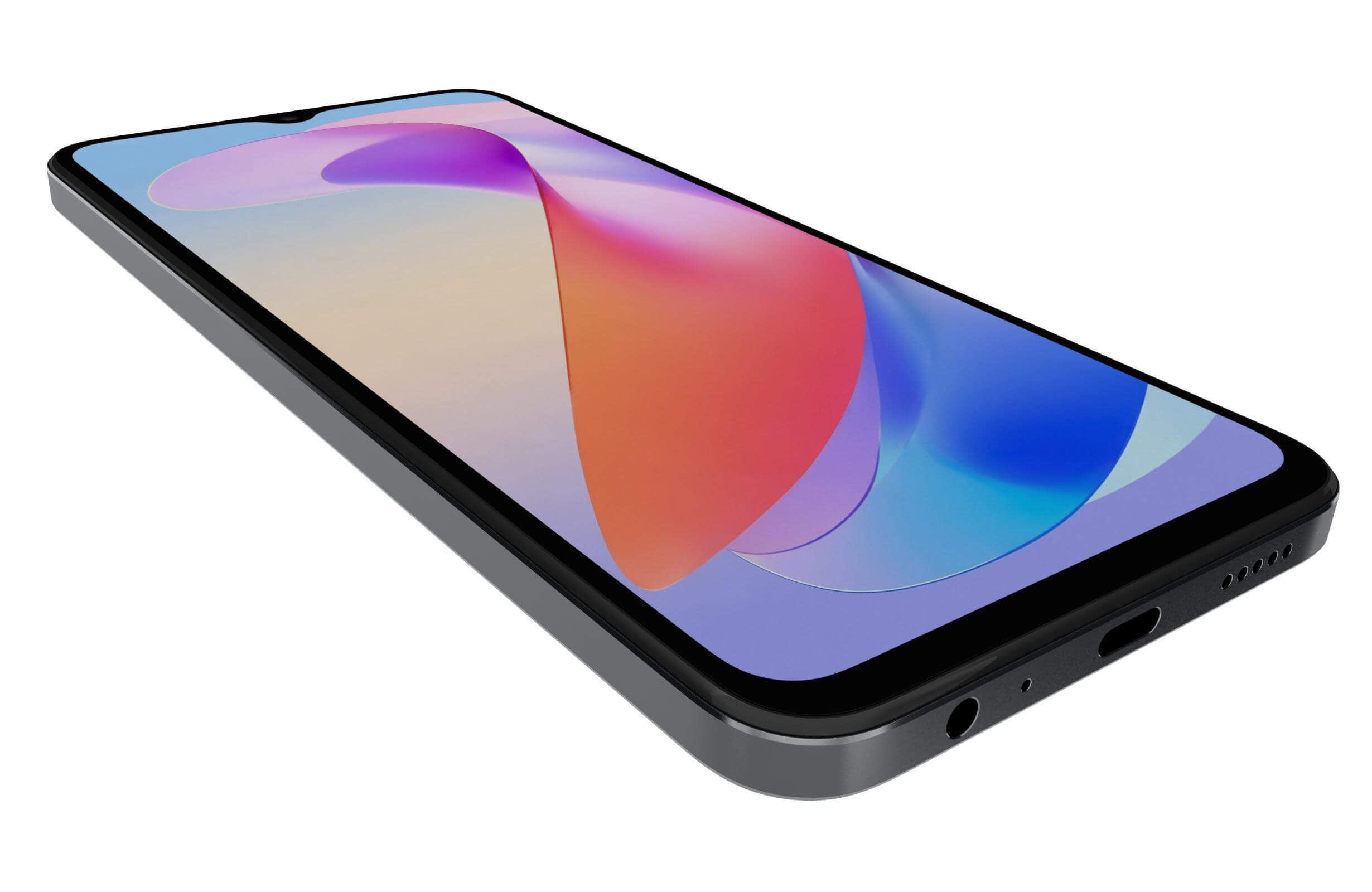 Honor X6A Black - 3D Model by Rever_Art