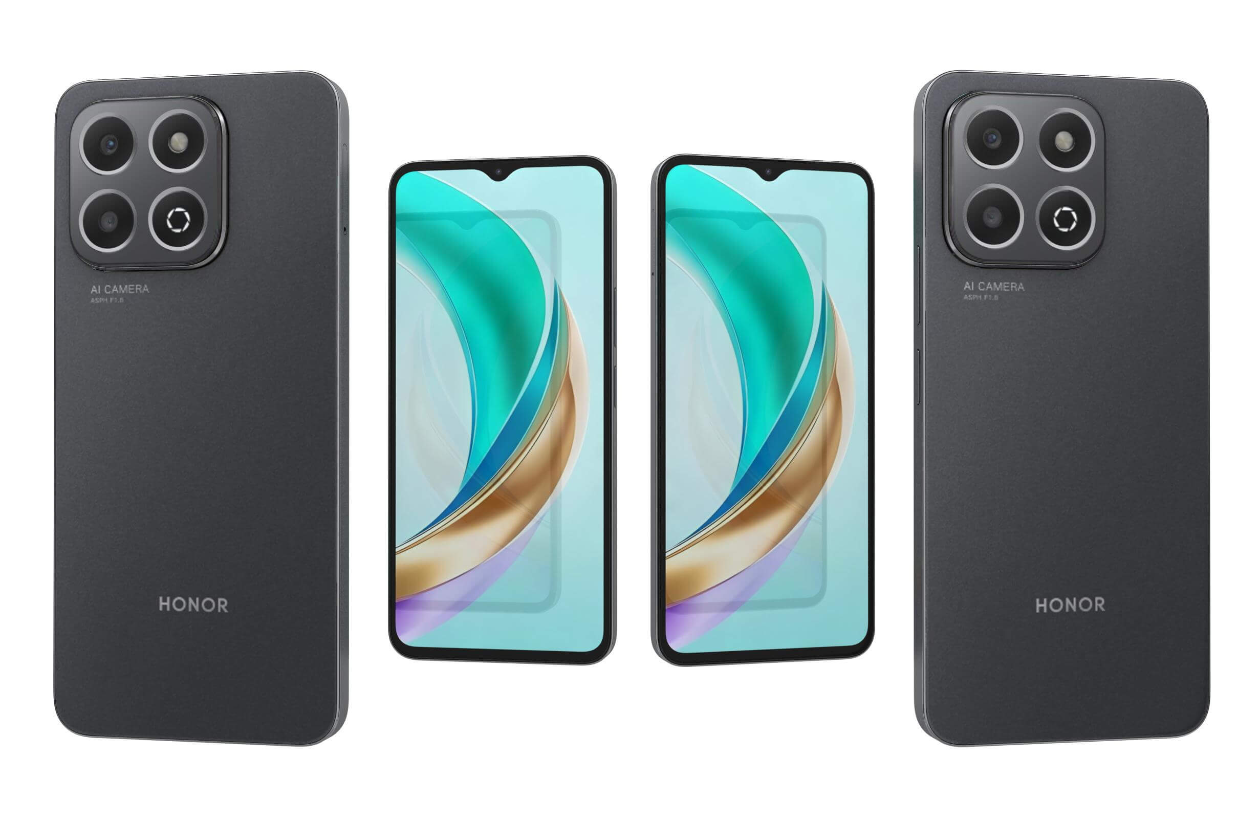 Honor X6B All Colors - 3D Model by Rever_Art