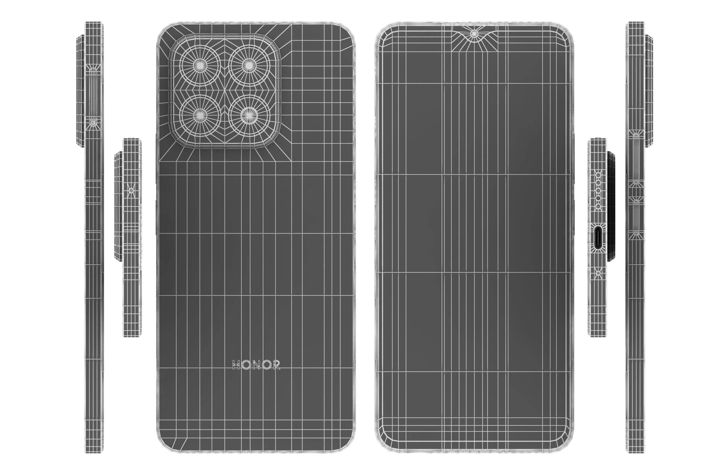 Honor X6B All Colors - 3D Model by Rever_Art