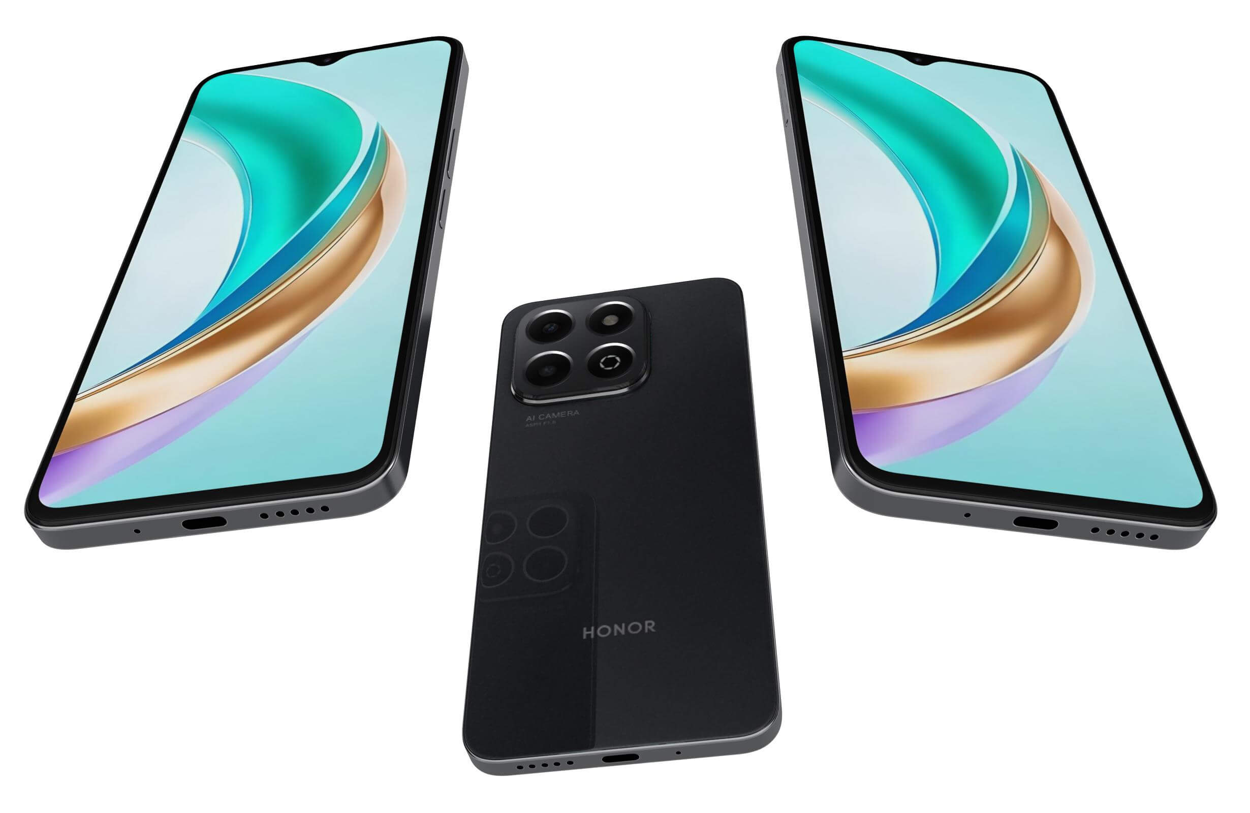 Honor X6B Midnight Black - 3D Model by Rever_Art