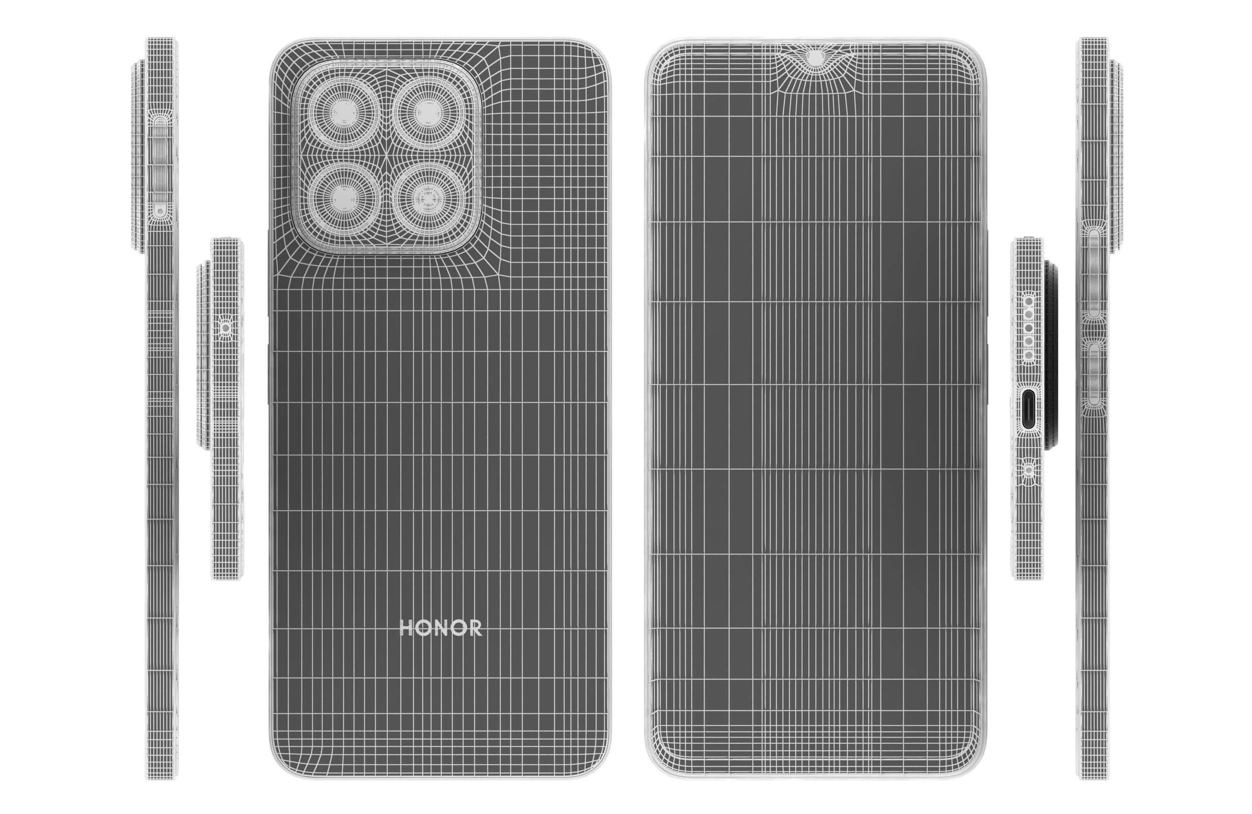 Honor X6B Midnight Black - 3D Model by Rever_Art