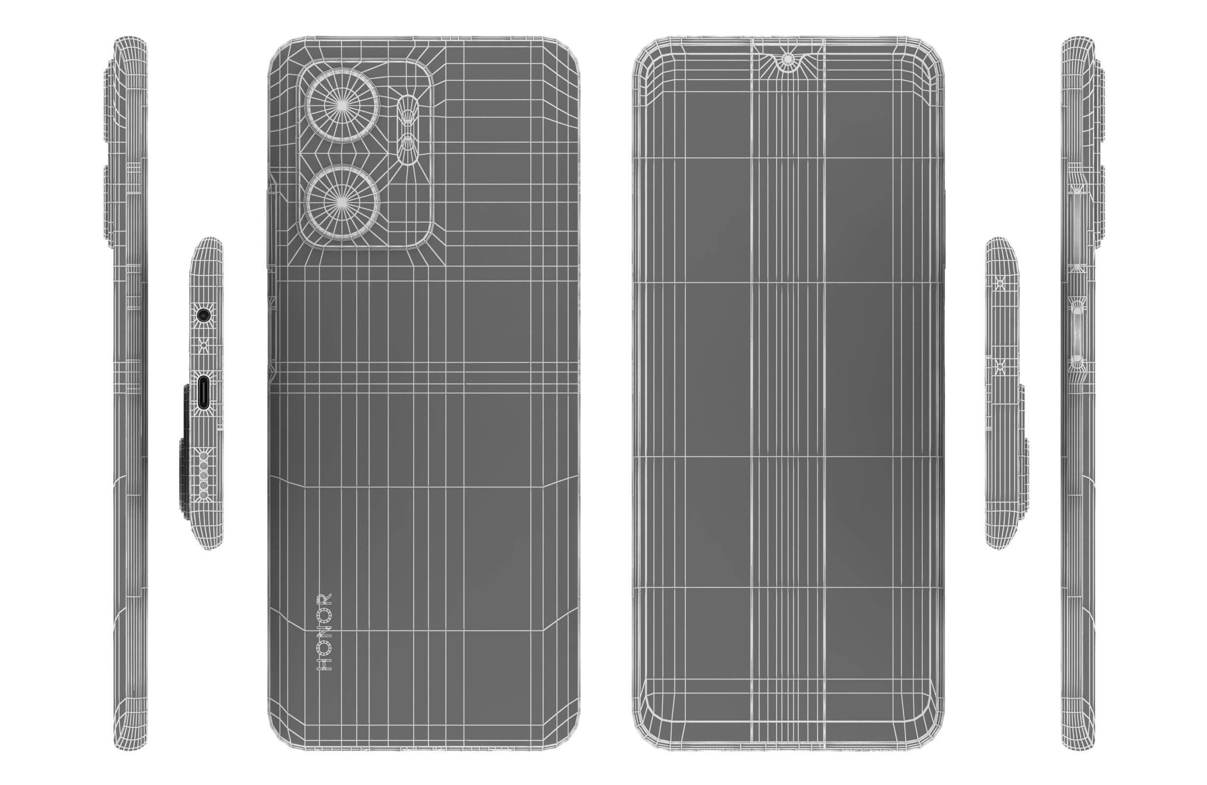 Honor X7A All Colors - 3D Model by Rever_Art