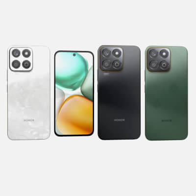 Honor X7c All Colors - 3D Model by Rever_Art