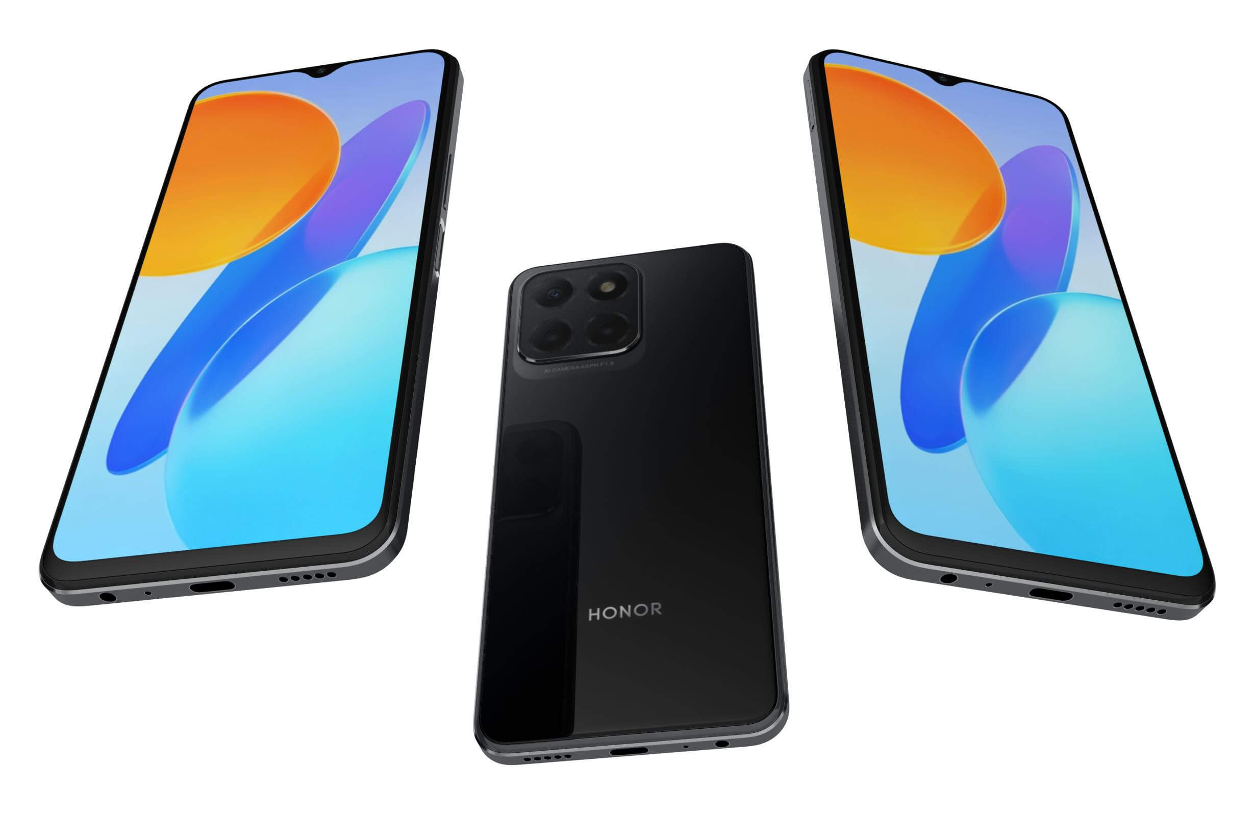 Honor X8 5G All Colors - 3D Model by Rever_Art