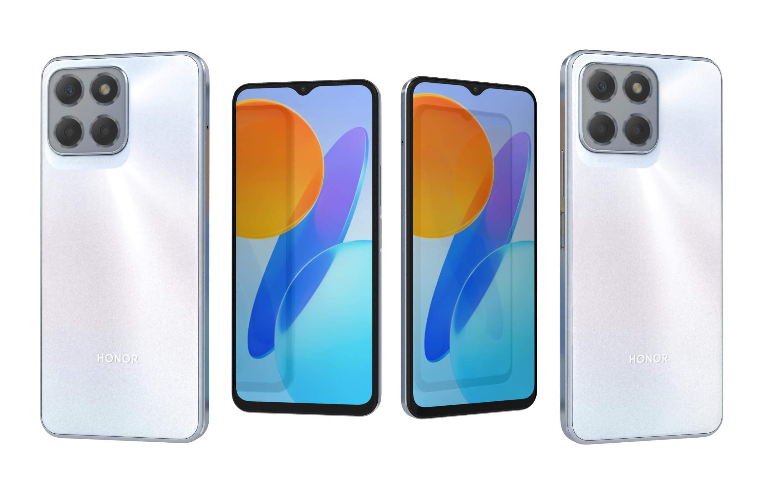 Honor X8 5G All Colors - 3D Model by Rever_Art