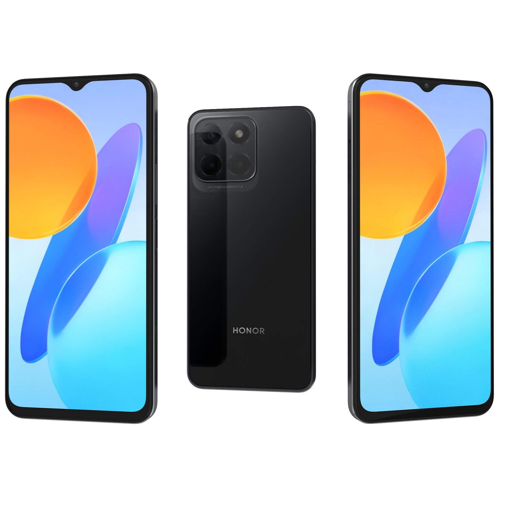 Honor X8 5G Black - 3D Model by Rever_Art