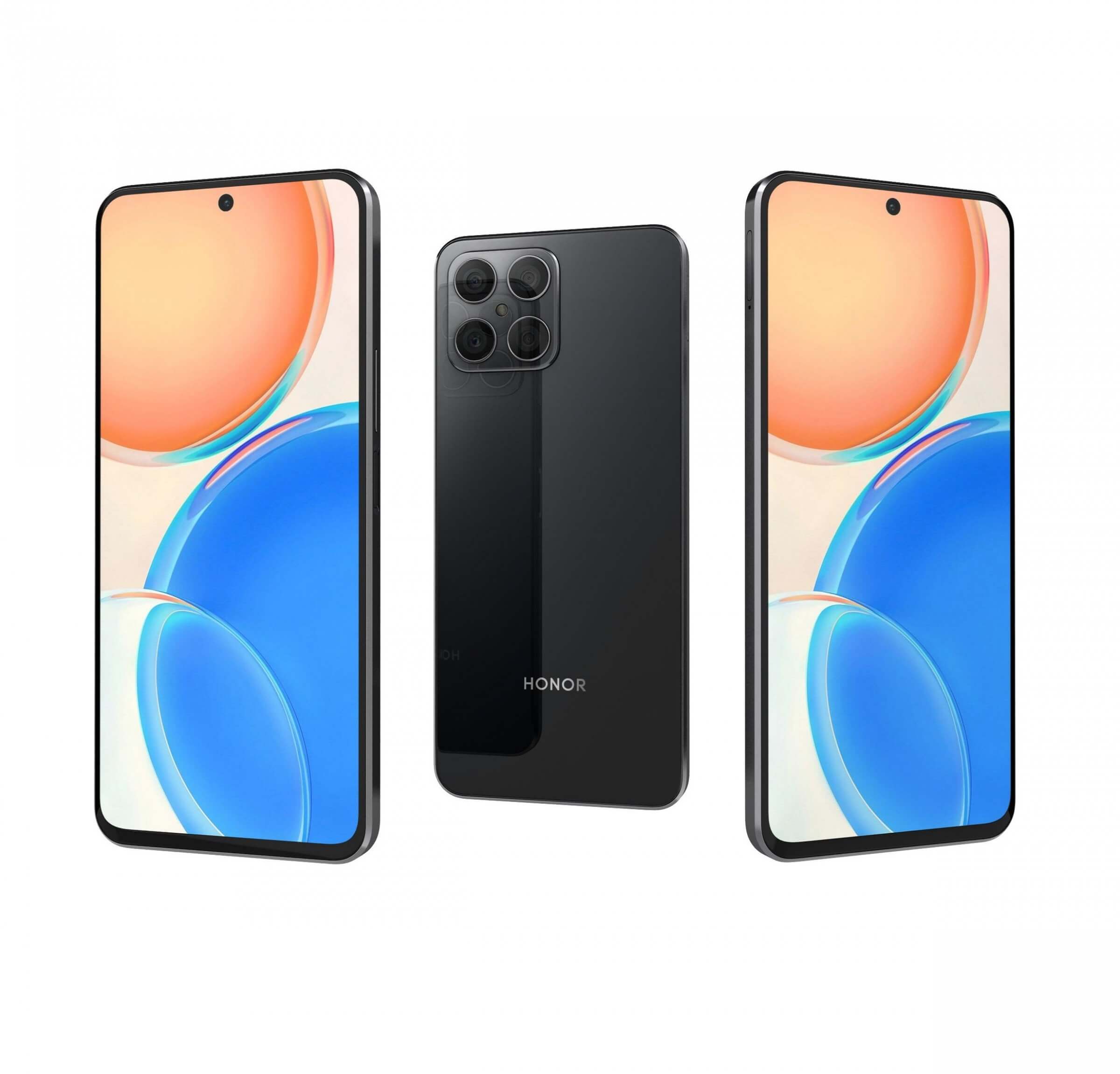 Honor X8 All Colors - 3D Model by Rever_Art